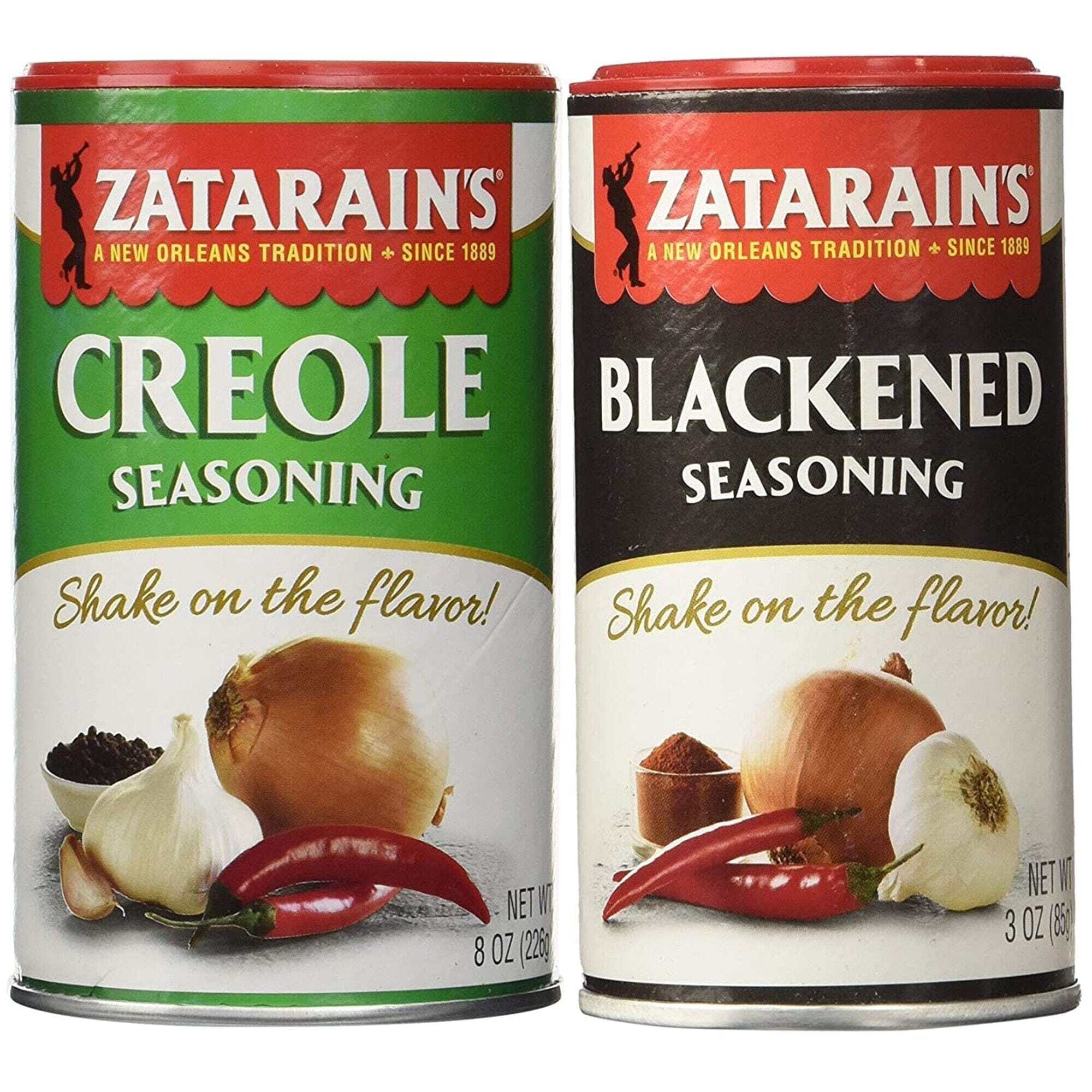 Zatarains Cajun Creole Seasoning Bundle - Original Creole & Blackened ...