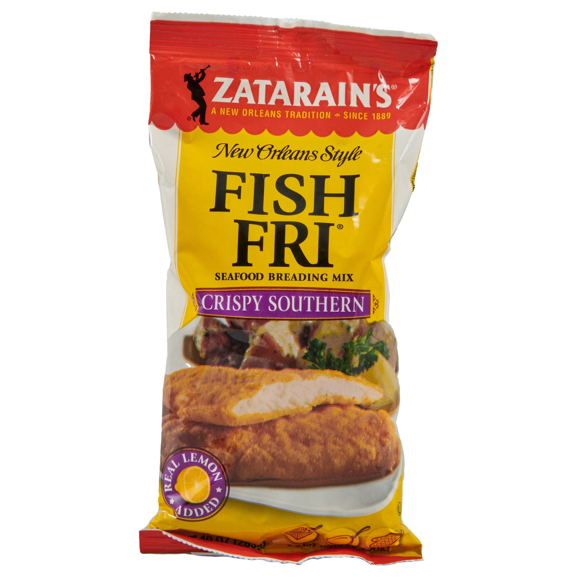 Zatarain's Crispy Southern Fish Fri, 10 oz Bag - Walmart.com