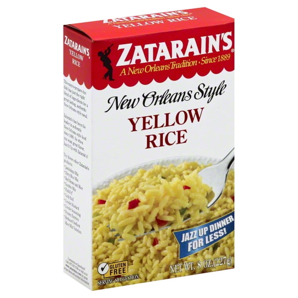 Zatarain's New Orleans Style Yellow Rice - Authentic Meal Kit - Walmart.com