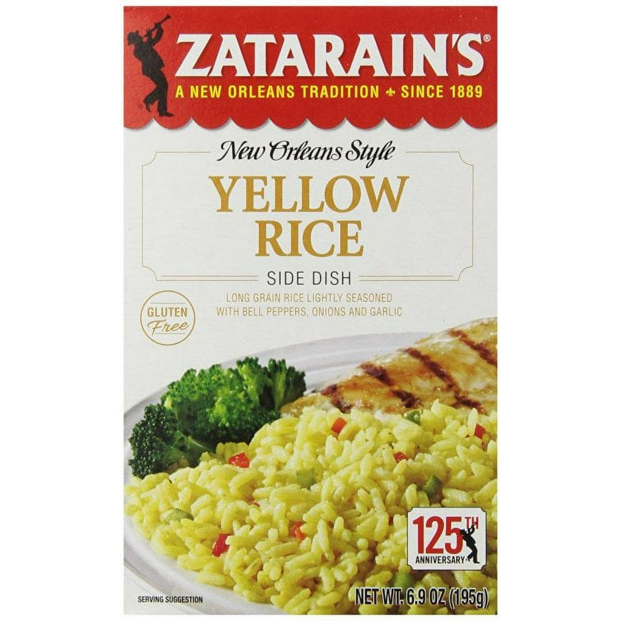 Zatarain's New Orleans Style Yellow Rice - Authentic Meal Kit - Walmart.com
