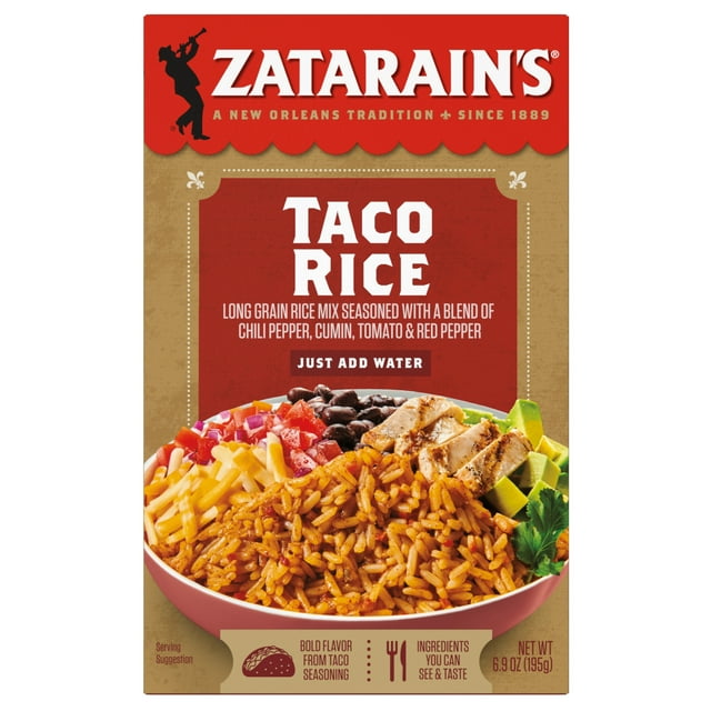 Zatarain's Taco Rice Mix, 6.9 oz - Walmart.com