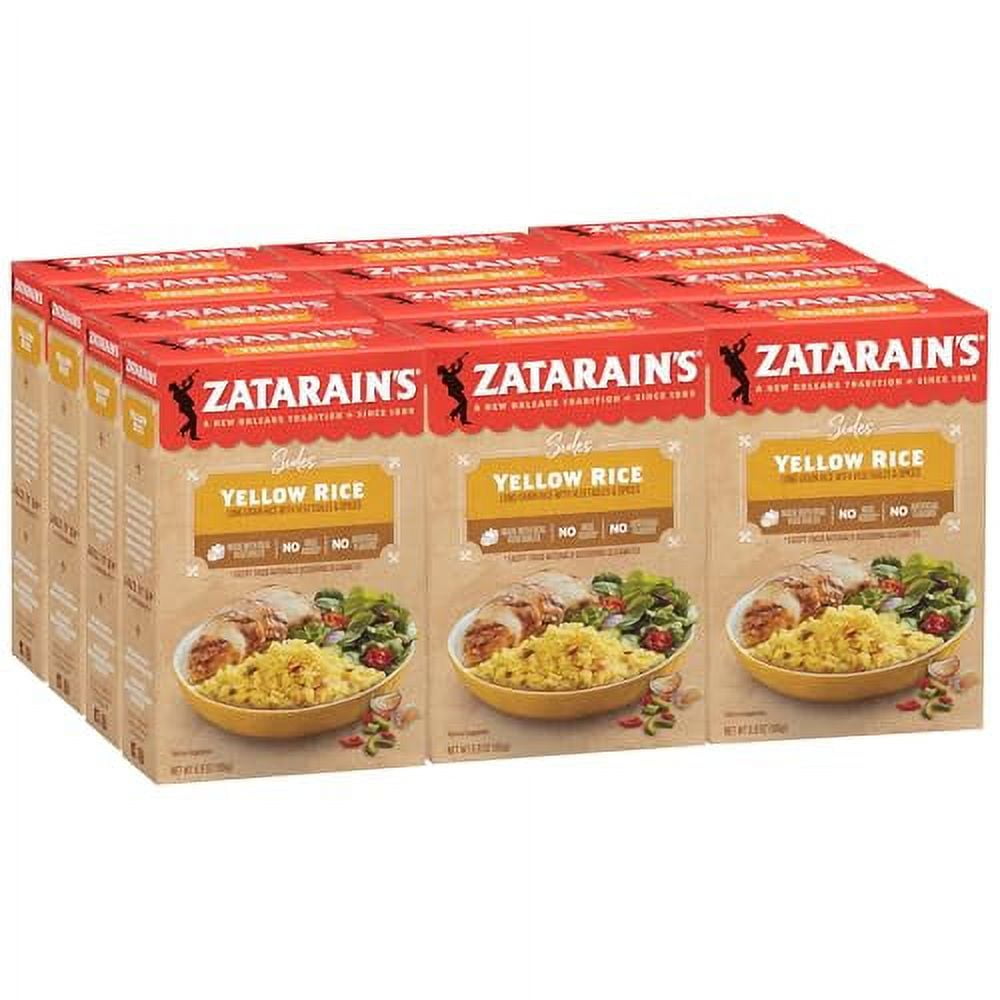 Zatarain's Yellow Rice, 6.9 oz (Pack of 12) - Walmart.com