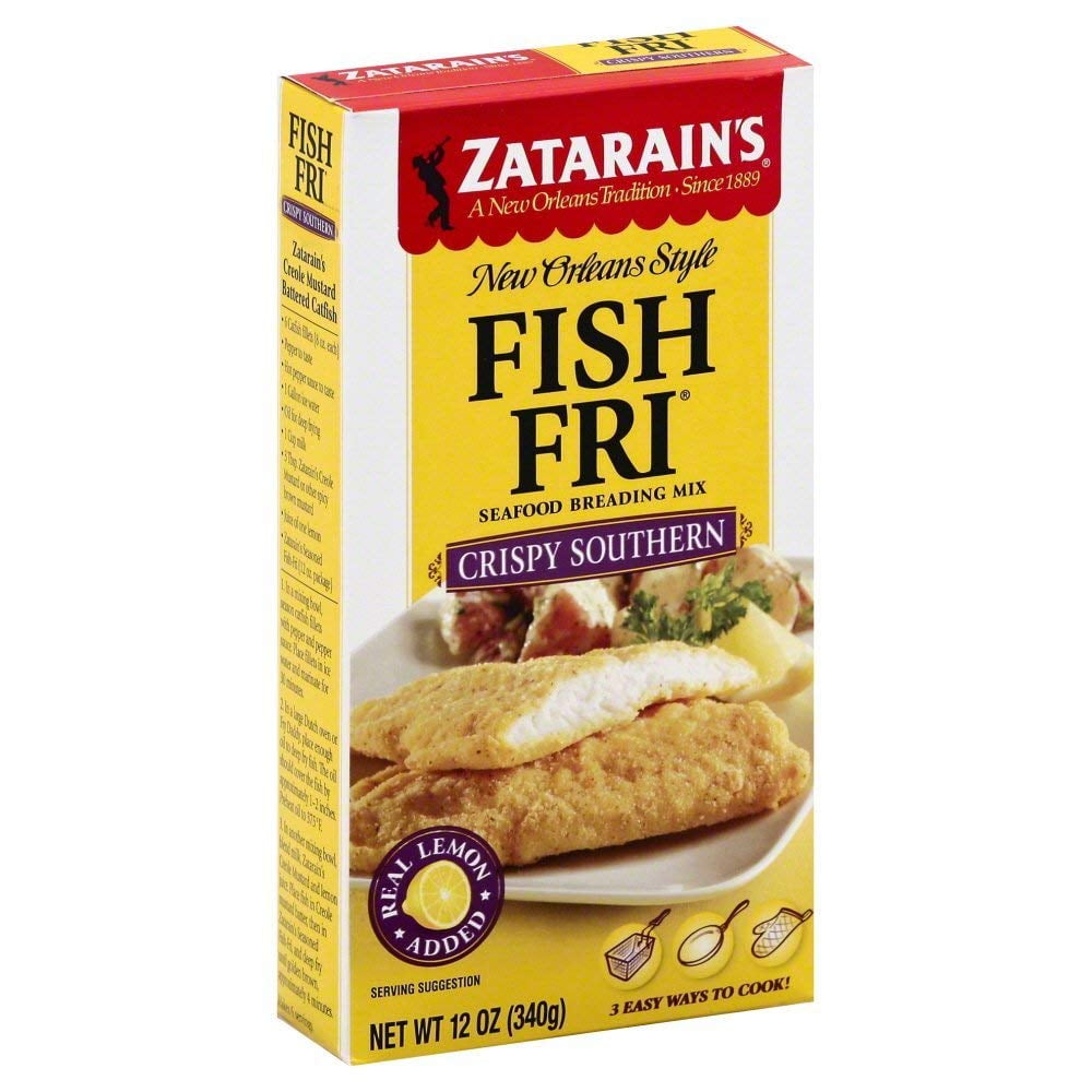 Zatarain's crispy southern fish fri, 12oz, 8 Pk - Walmart.com
