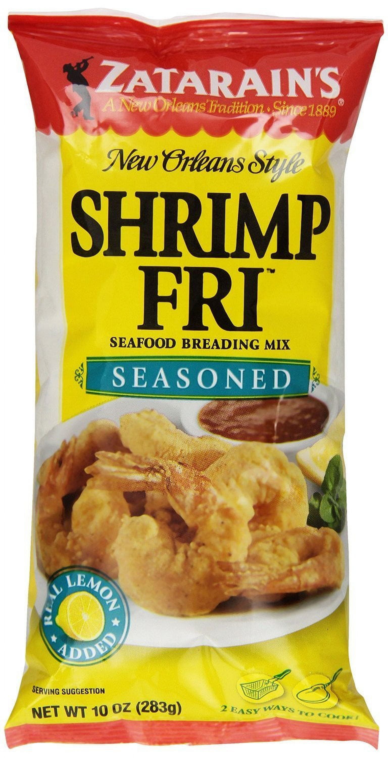 Zatarains New Orleans Style Seasoned Shrimp Fry Mix, 10 Ounce -- 12 Per ...