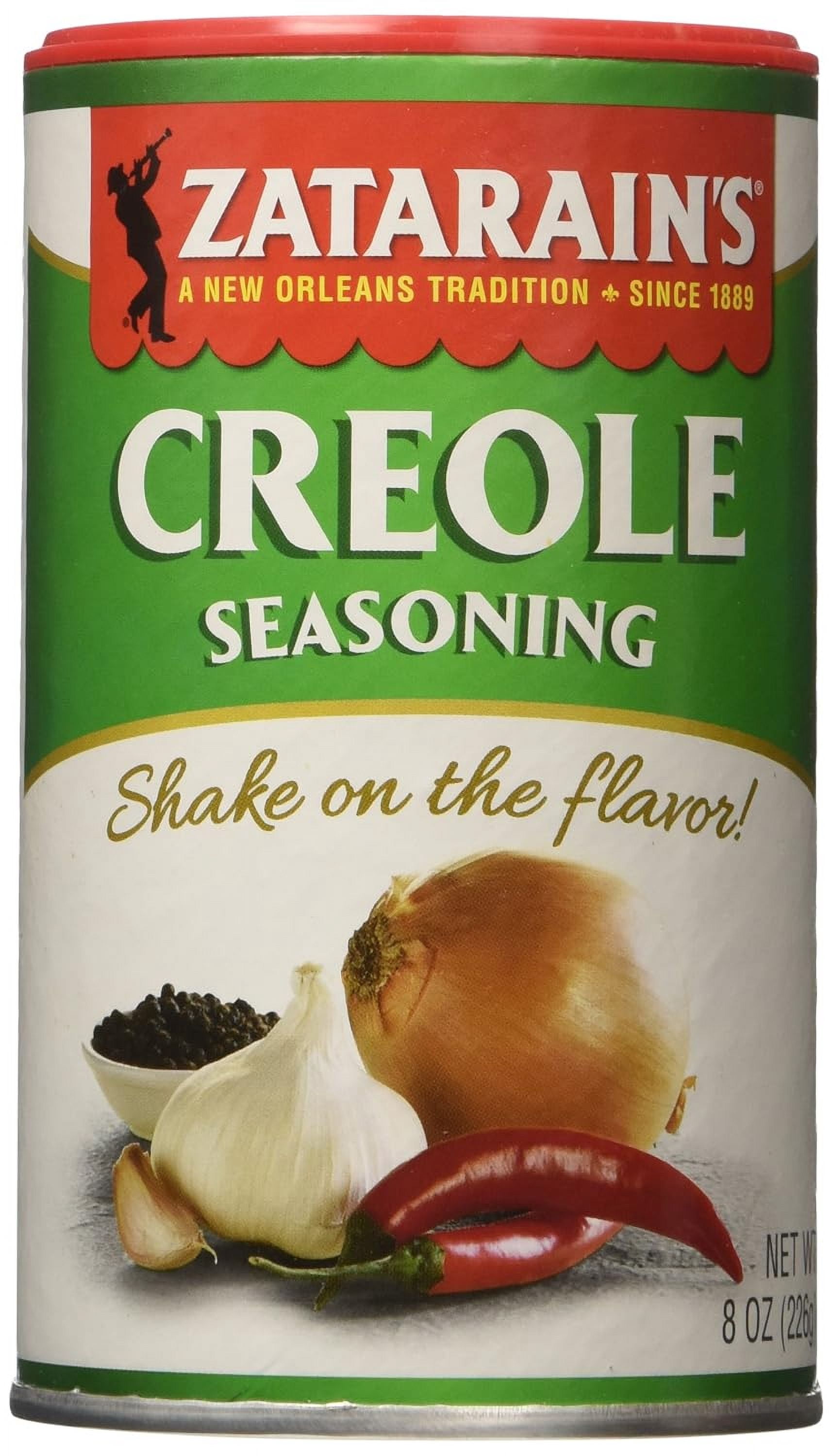 Zatarains New Orleans Traditional Creole Seasoning - 8 Oz. (Pack of 2 ...