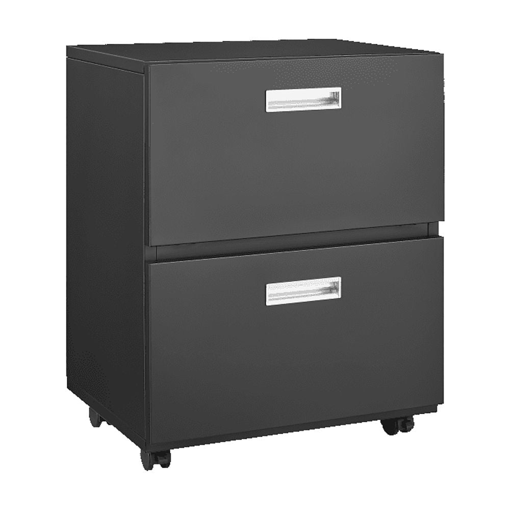 Zateety Office furniture Copier Cabinet black 2 door steel copier stand ...