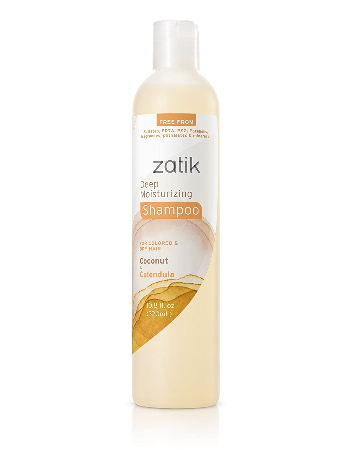 Zatik Deep Moisturizing Shampoo Coconut & Calendula - 10.8 fl oz Pack ...