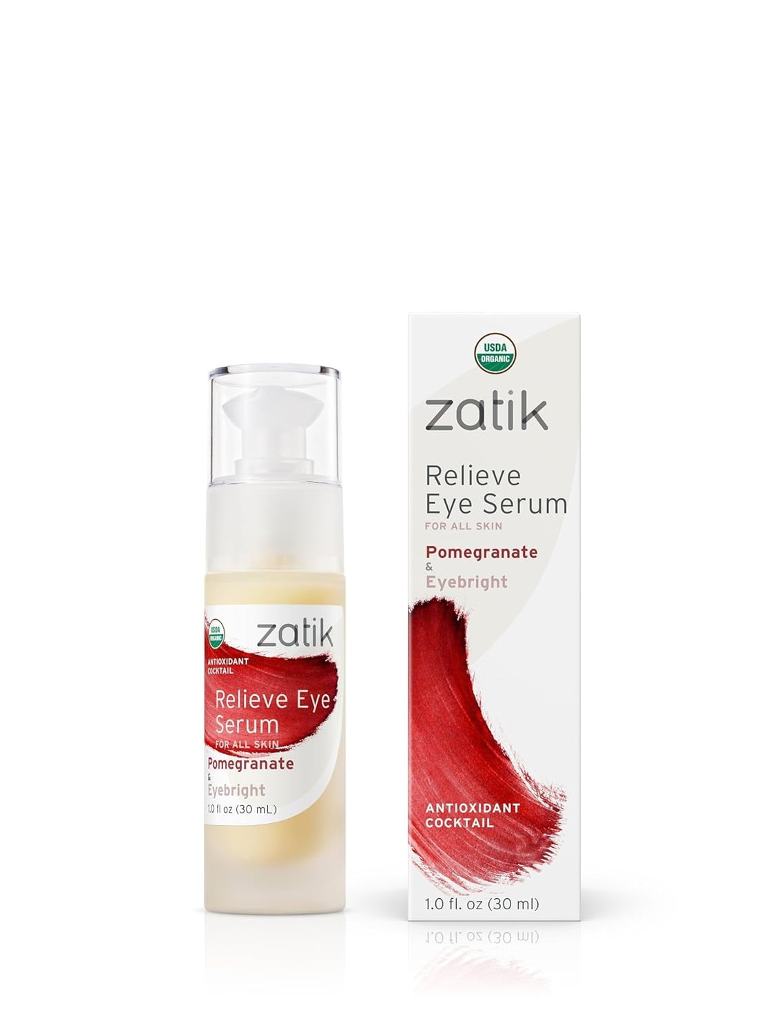 Zatik Relieve Eye Serum - 1 fl oz Pack of 2 - Walmart.com