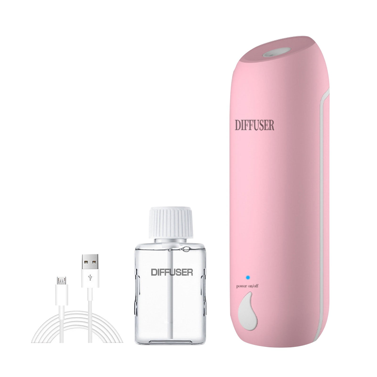 Zatoumnr Commercial Oil Diffuser 45ml Essential Oil Diffuser Silent ...