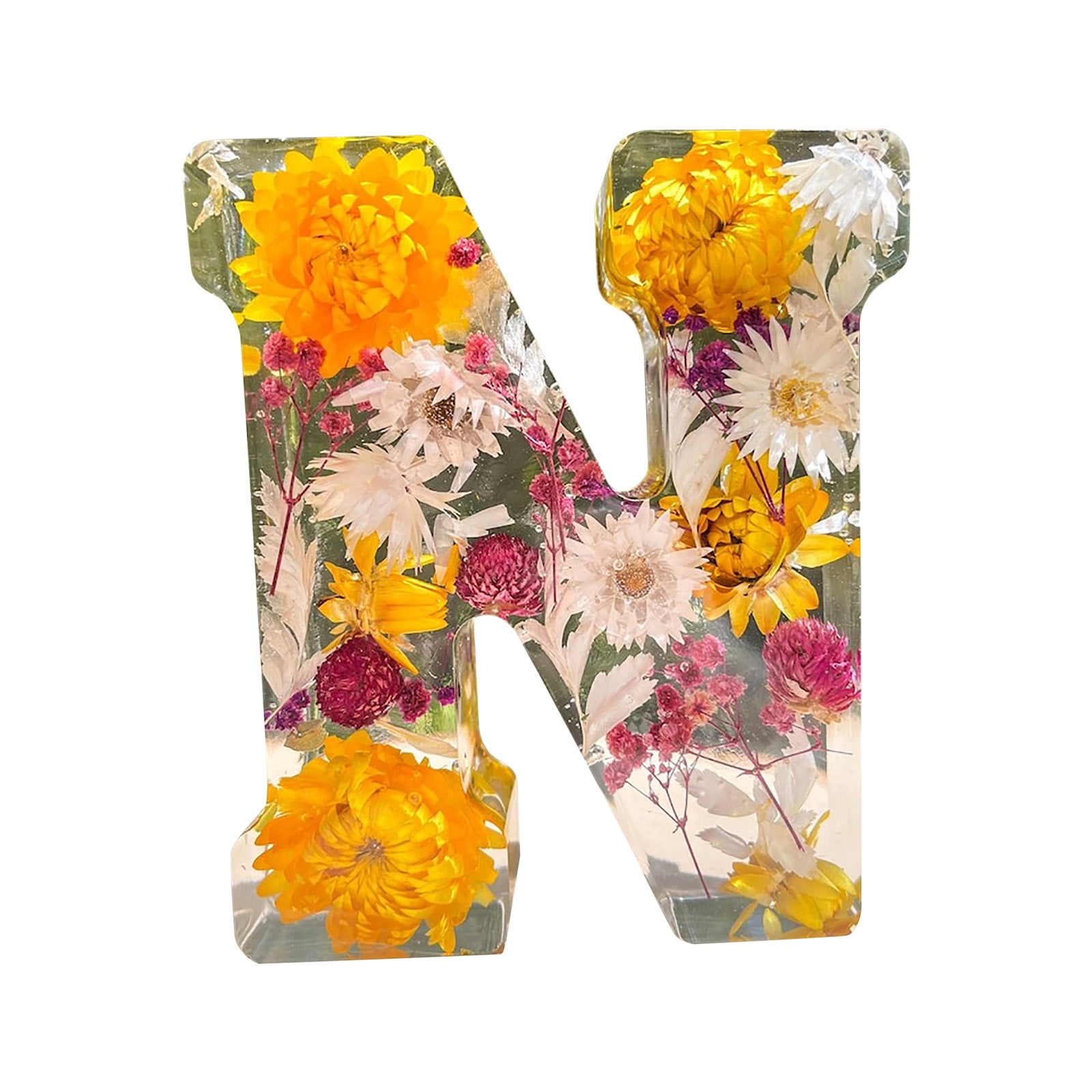 Zatoumnr LED Marquee Letter Lights 26 Letters Lights Floral Letters ...