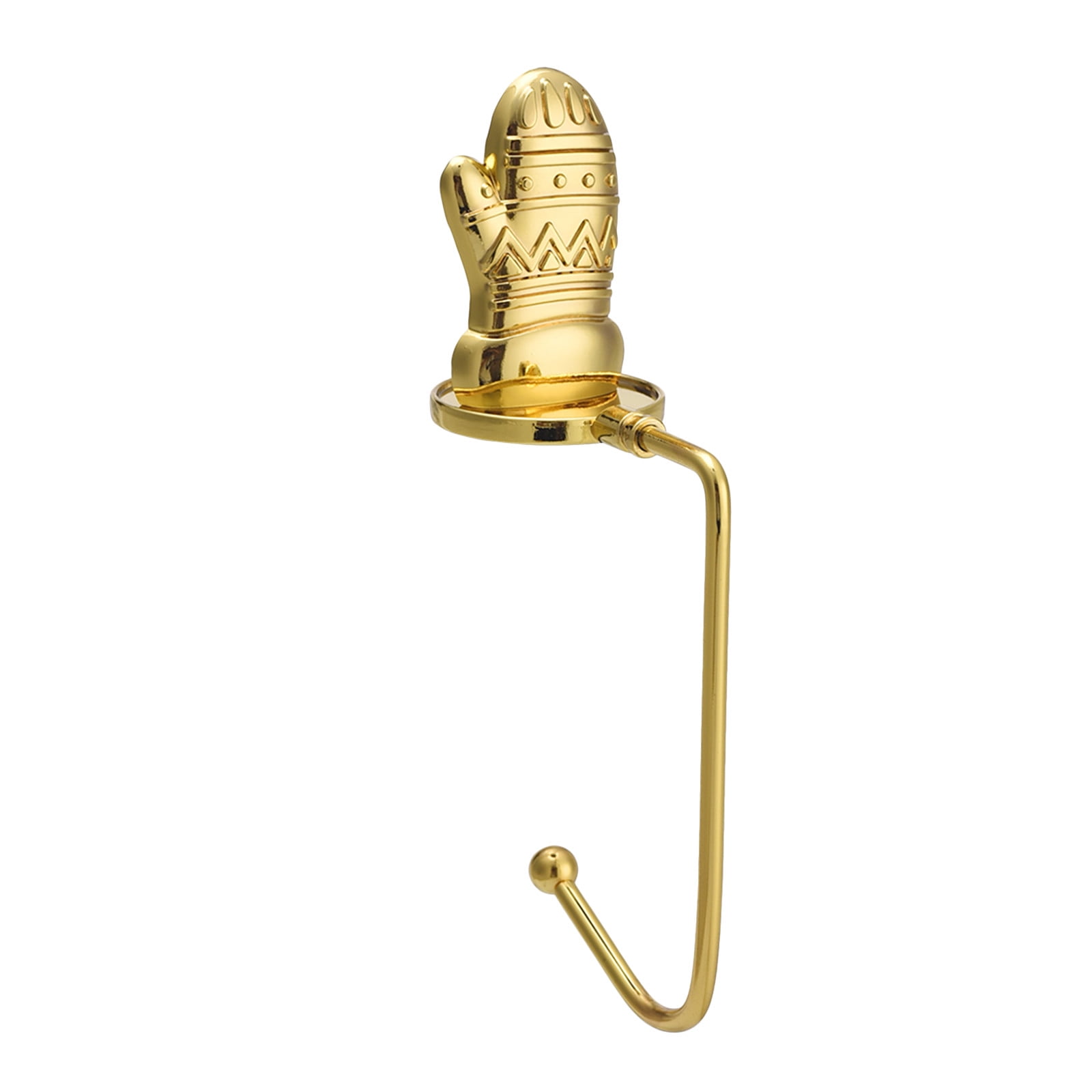 Zatoumnr Metal Christmas Stocking Hooks with Fireplace Hanger Non-Slip ...