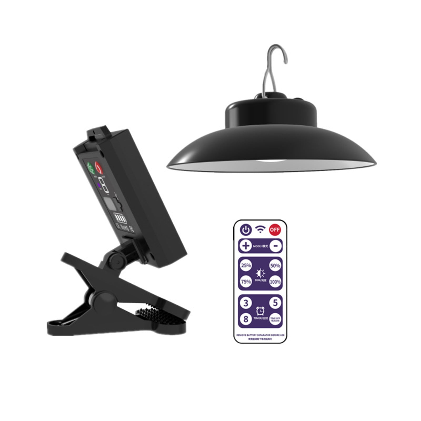 Zatoumnr Solar Umbrella Lights Outdoor, Timed Remote Control, Solar ...