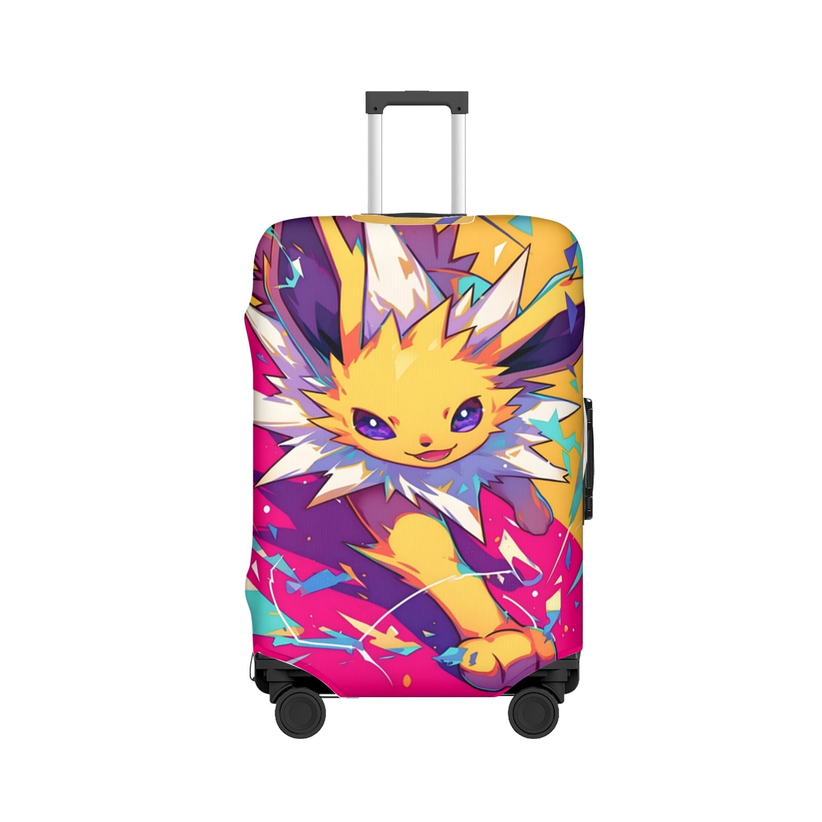 ZauQeuly Pokemon Cartoon Luggage Cover Cartoon Suitcase Covers Elastic ...
