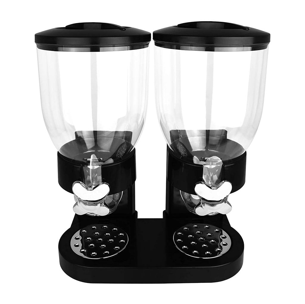on Sale Zauma Cereal Dispenser Cereal Containers Storage Rice Dispenser ...