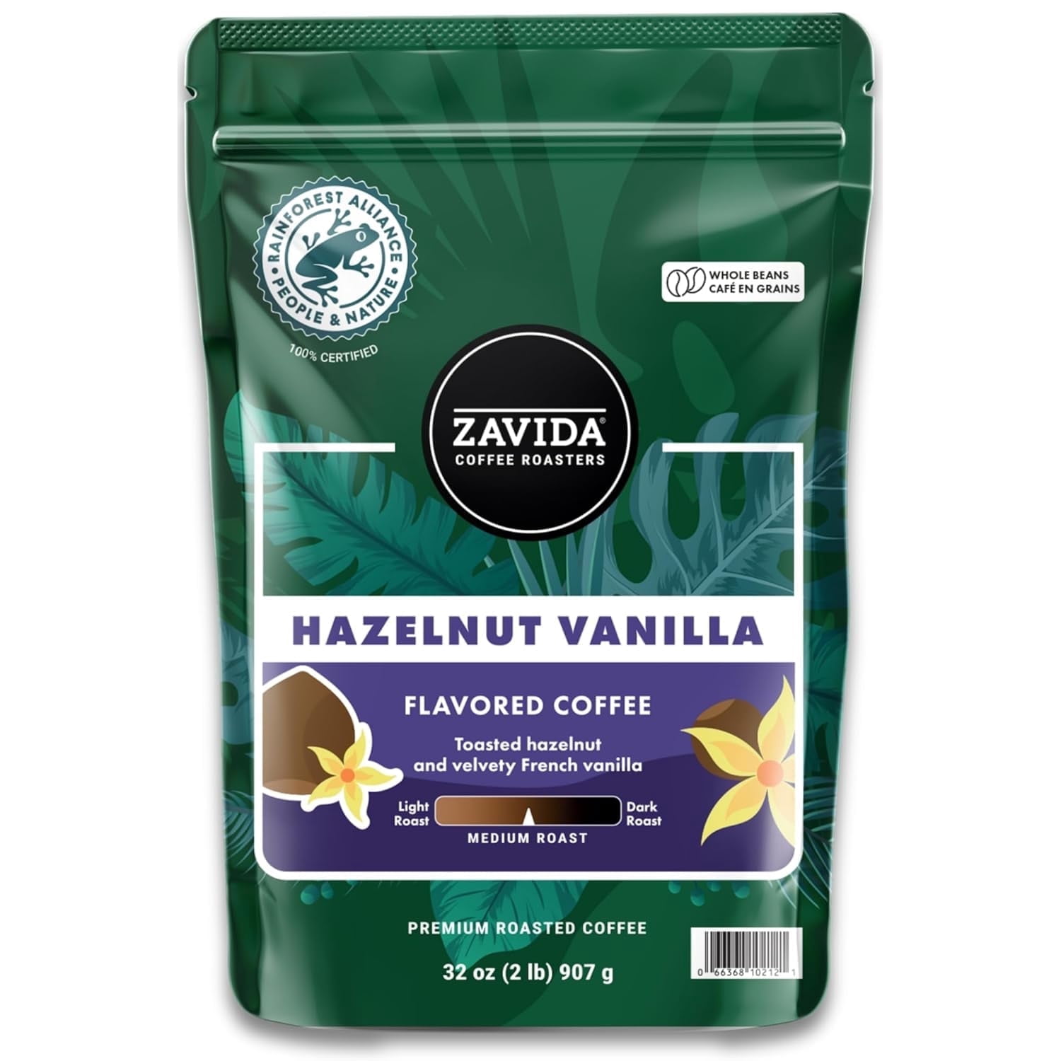 Zavida Whole Bean Coffee for Breakroom Brewing Solutions - Walmart ...
