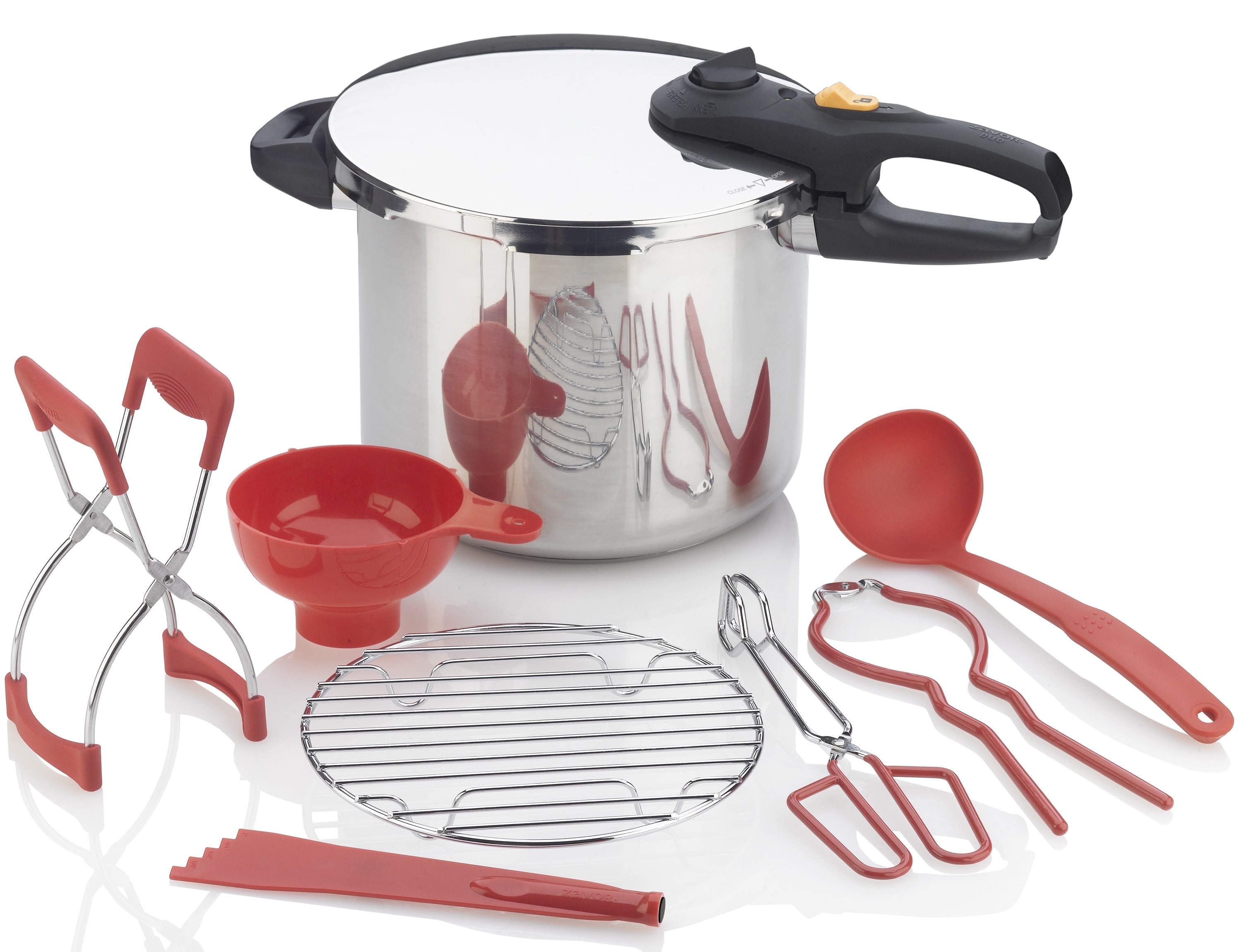 Zavor DUO Pressure Canning Set - 10 Qt Stainless Steel Pressure Cooker ...