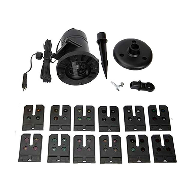 Zawou Christmas Decorations Projector Rotating Mobile Projector Lights ...