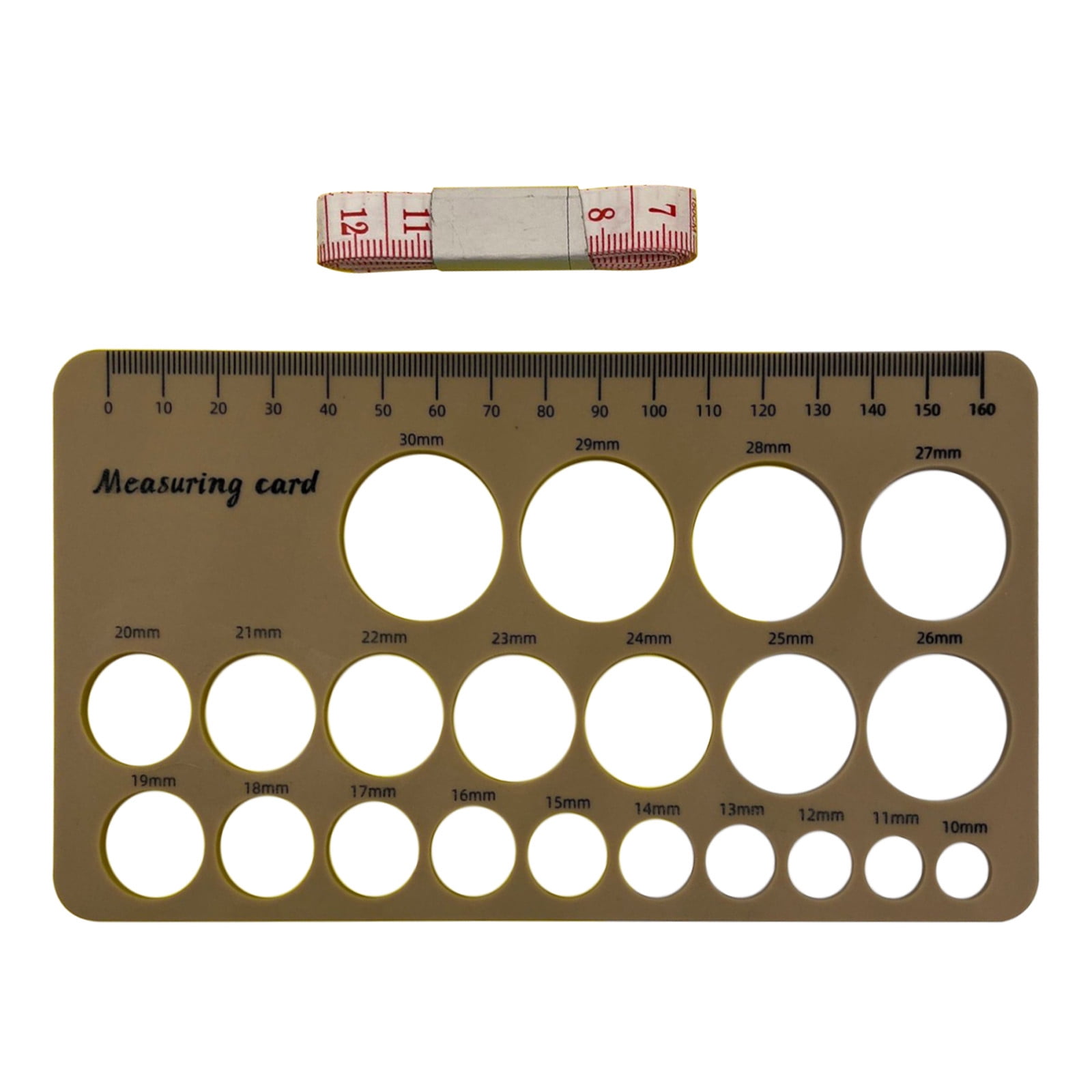 Zawou Nipple Ruler for Flange Sizing Measurement Tool , Silicone & Soft ...