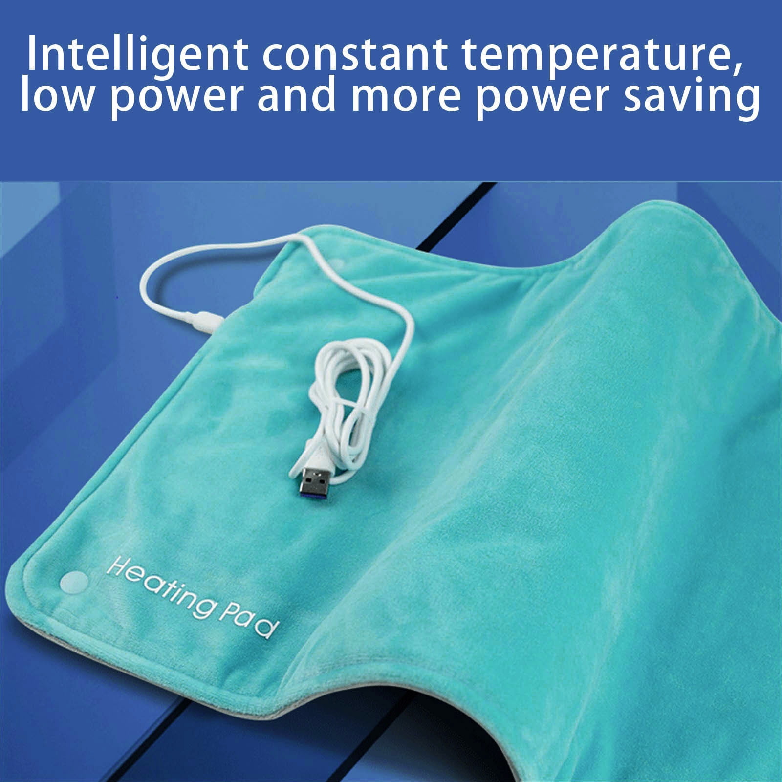 Zawou USB Heating Pad Electric Blanket Made Of Crystal Velvet Portable ...