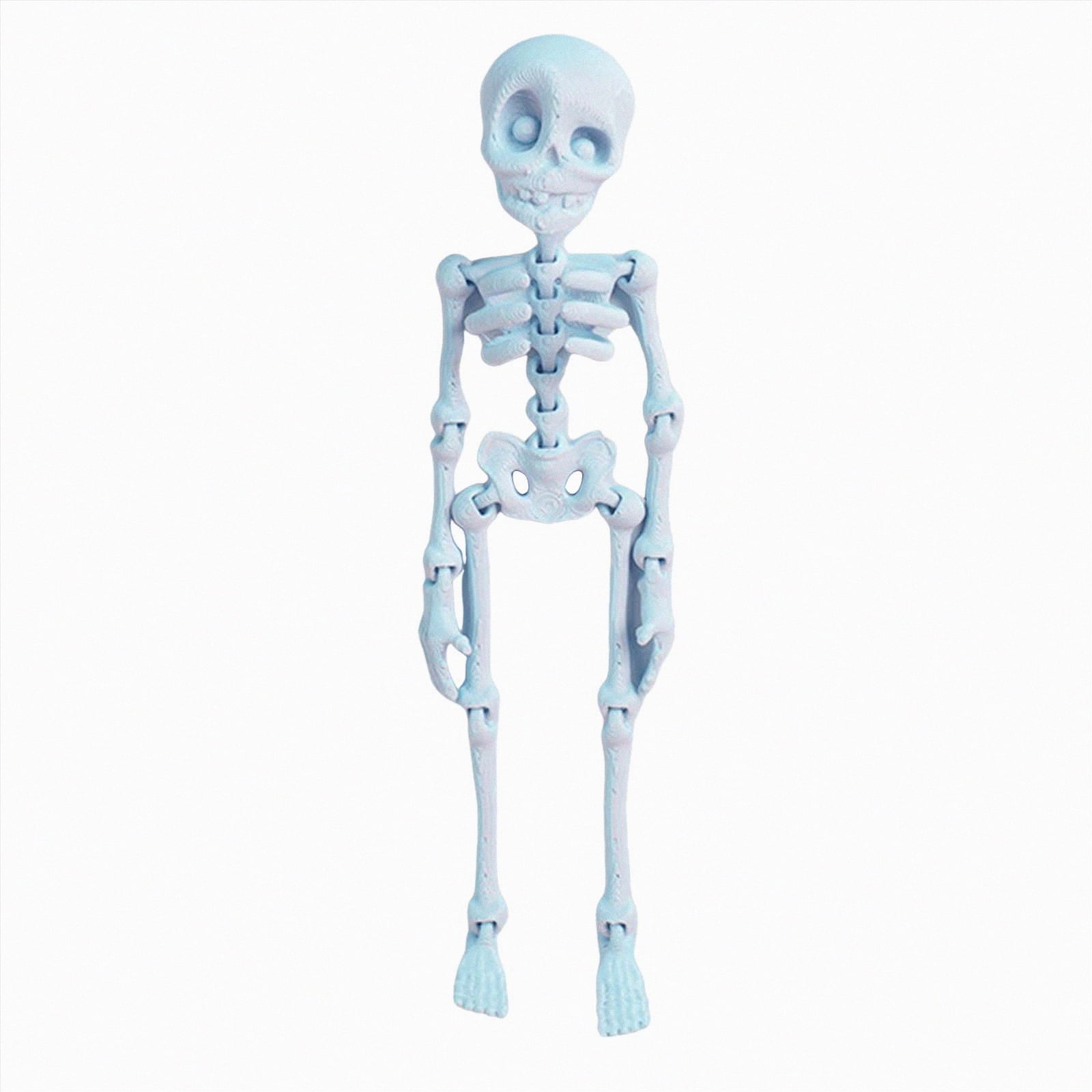 Zawus Poseable Skeleton Fridge , 3D Printed Articulated Skeleton with ...