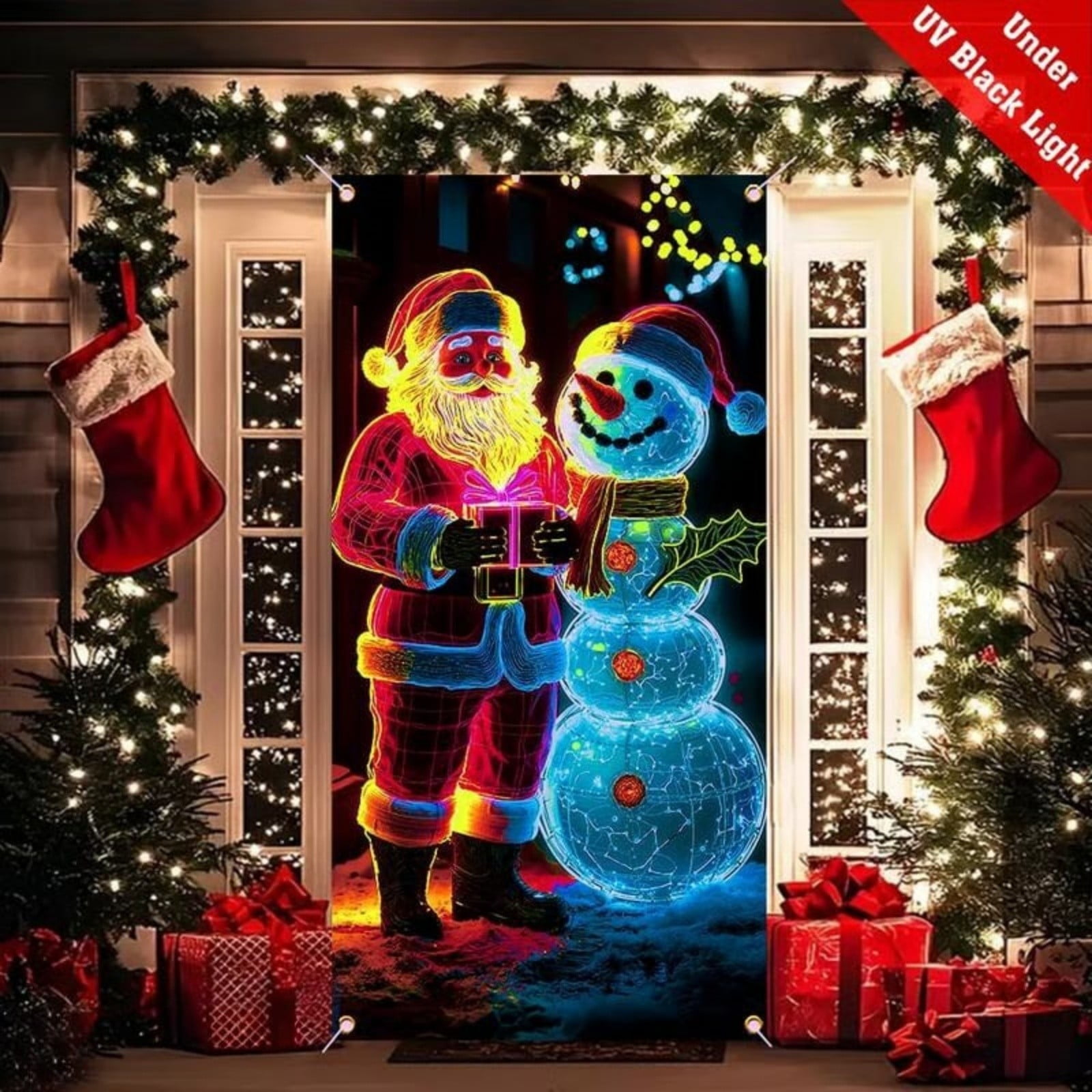 Zaxius Christmas Office Door Decorating Kit Door Decorations Christmas ...