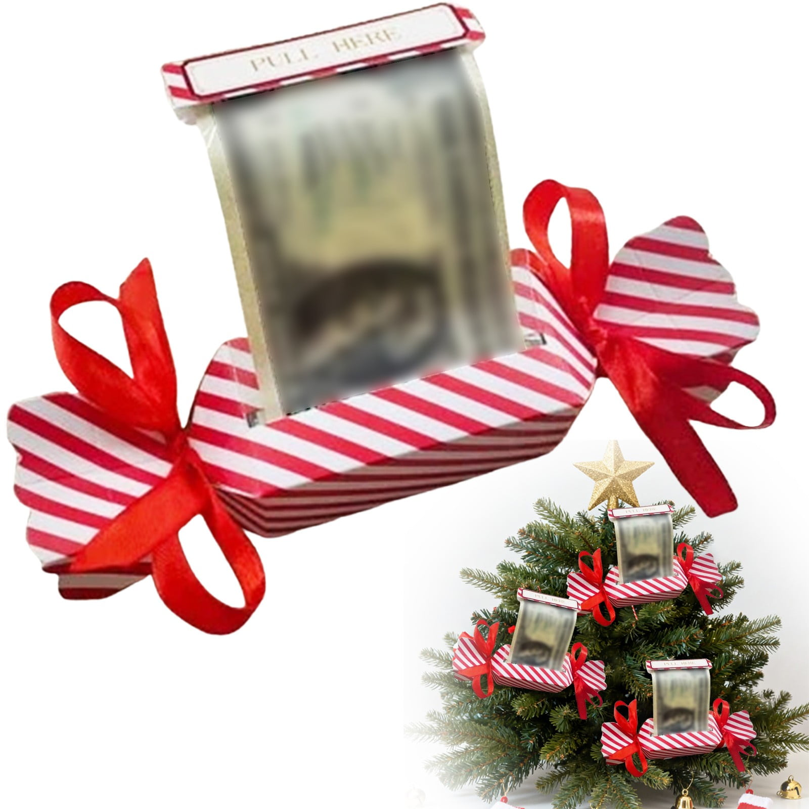 Zaxius Money Pull Box For Cash Gift Christmas Money Box for Cash Gift ...