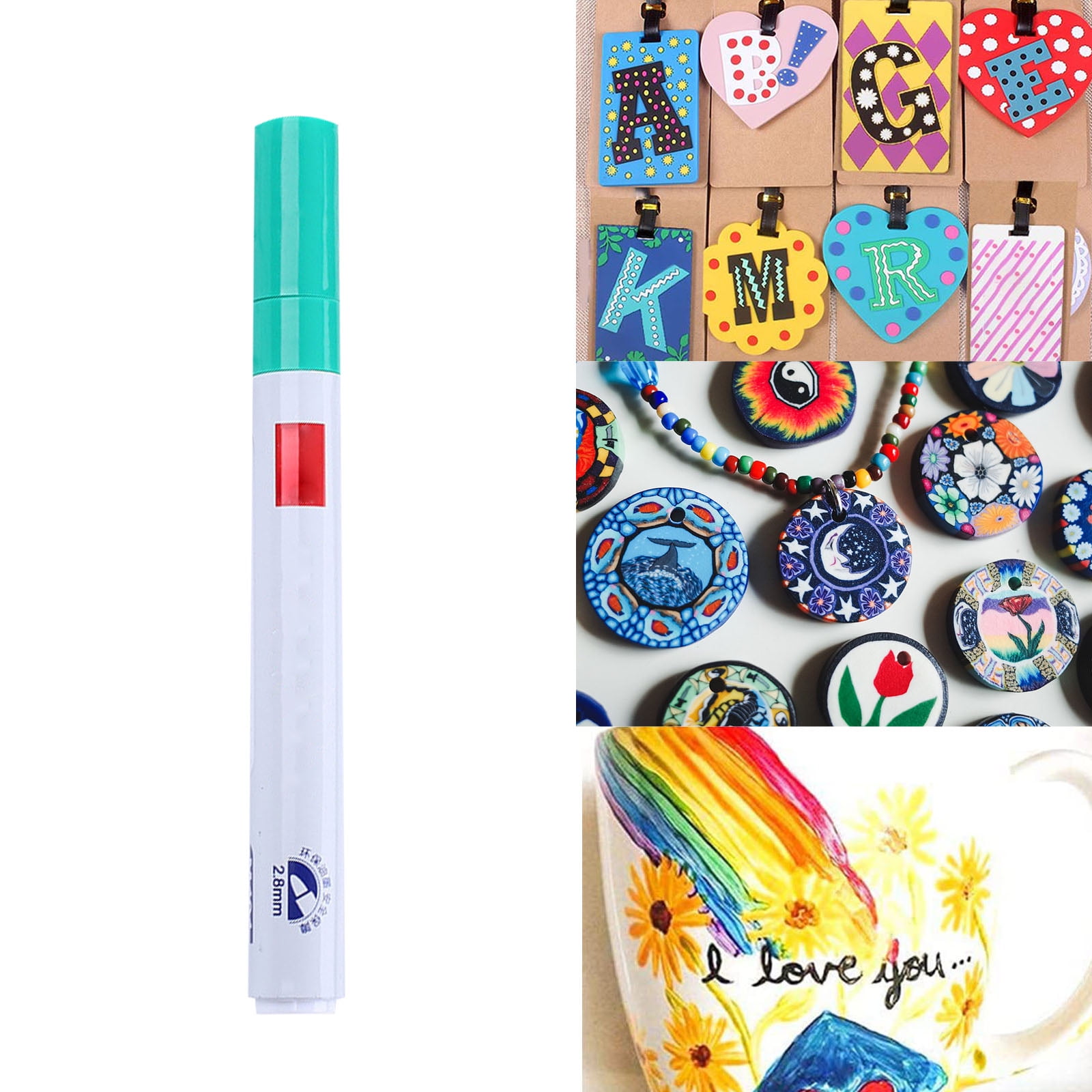 Zaxius Oil Based Paint Markers Nail Art Pens Set Paint Pens Sharpie ...