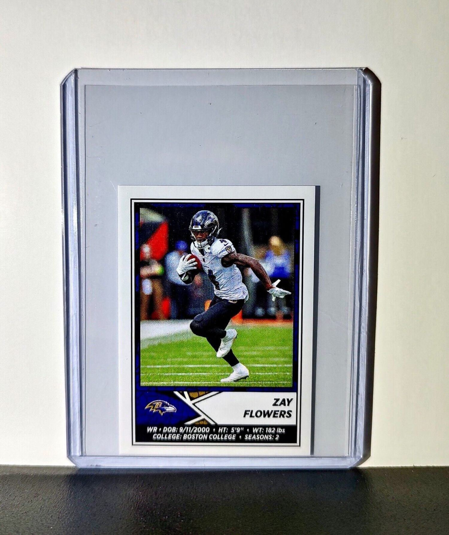 Zay Flowers 2024 Panini NFL Sticker #109 Baltimore Ravens - Walmart.com