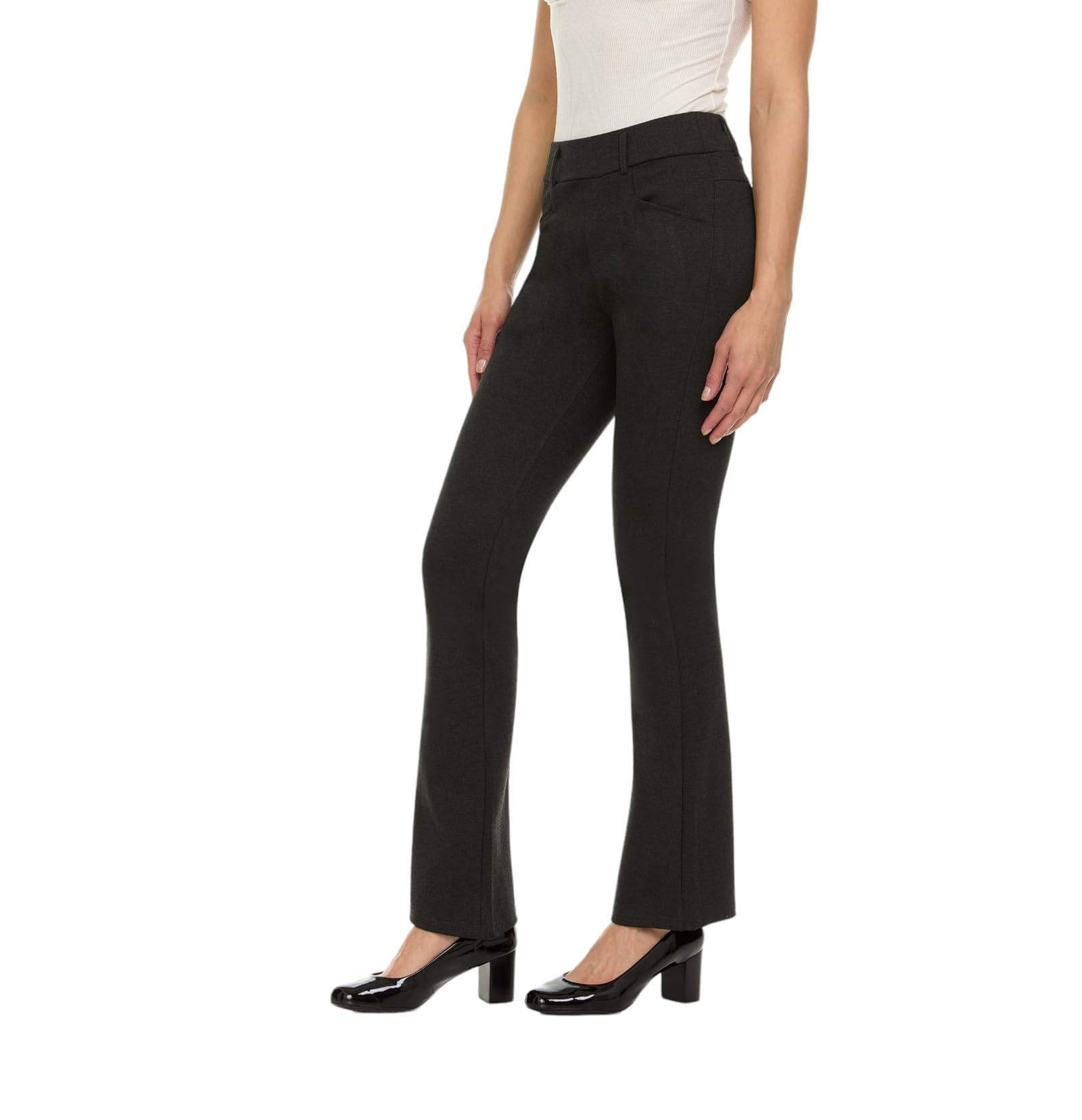 ZayWay Women's Stretch Bootcut Dress Pants with Pockets - Wear to Work ...