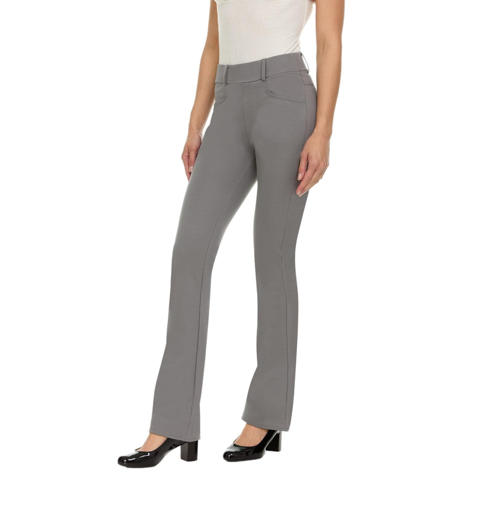 ZayWay Women's Stretch Bootcut Dress Pants with Pockets - Wear to Work ...