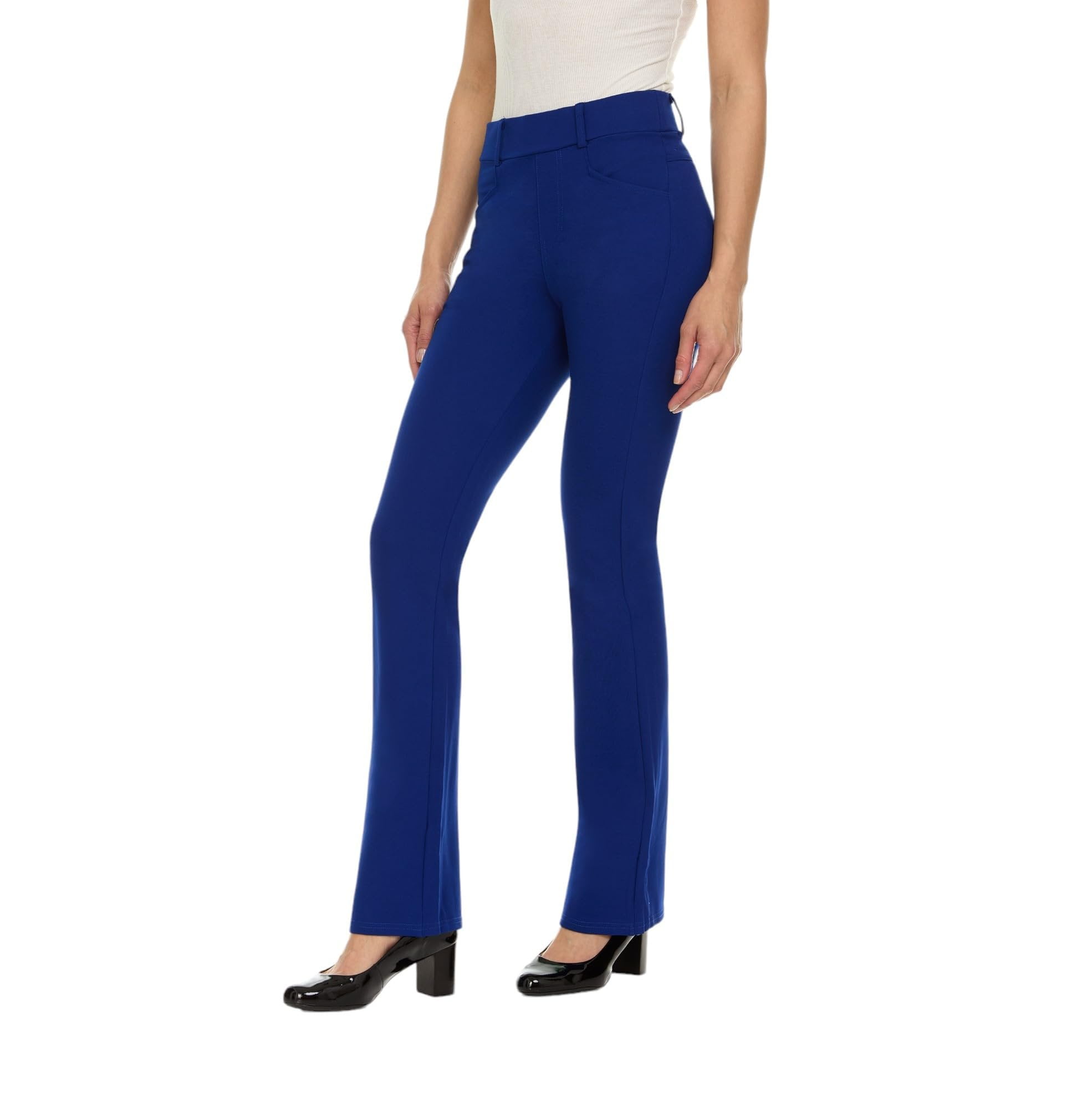 ZayWay Women's Stretch Bootcut Dress Pants with Pockets - Wear to Work ...