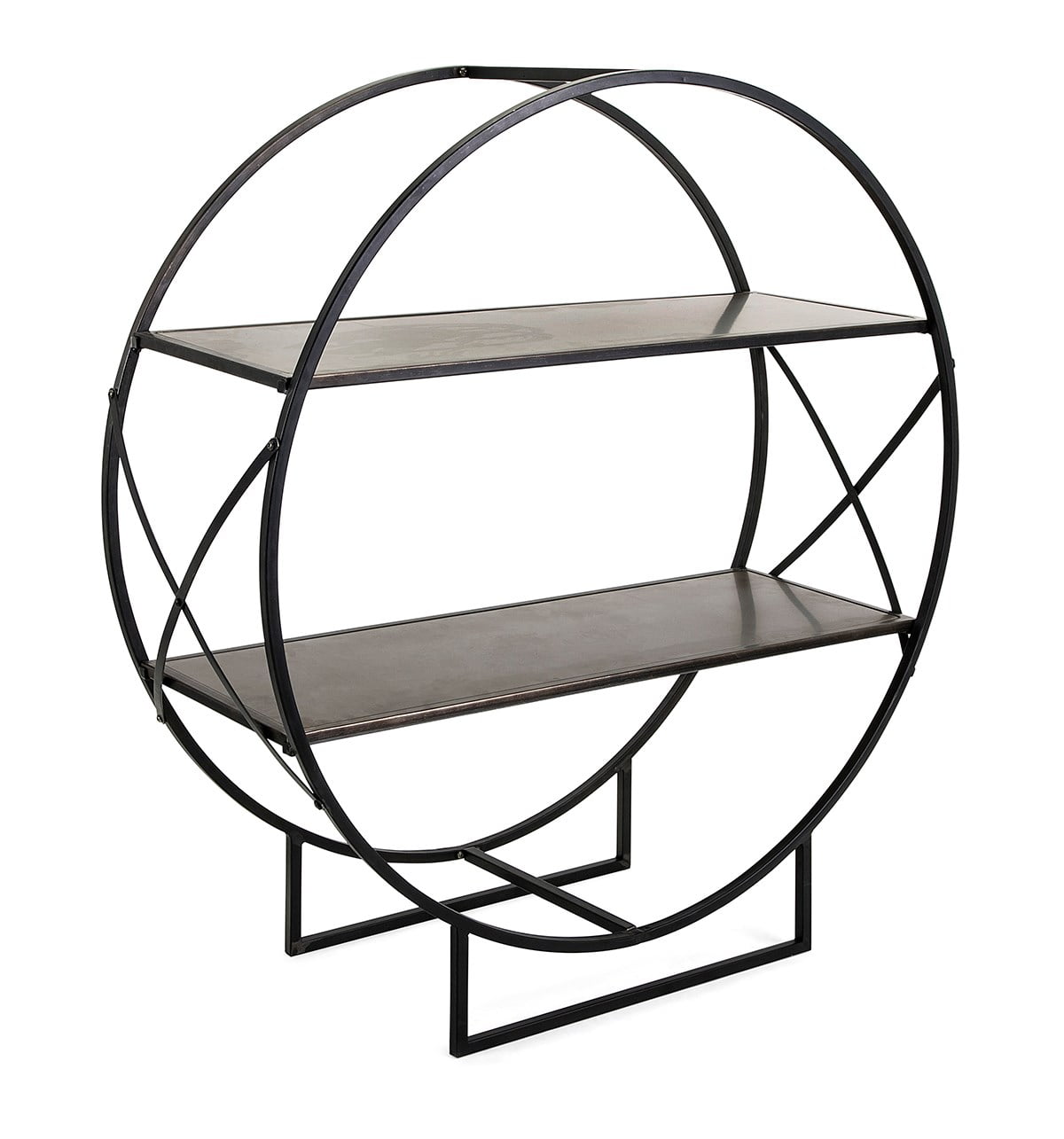 Zayden Round Metal Shelf - Walmart.com