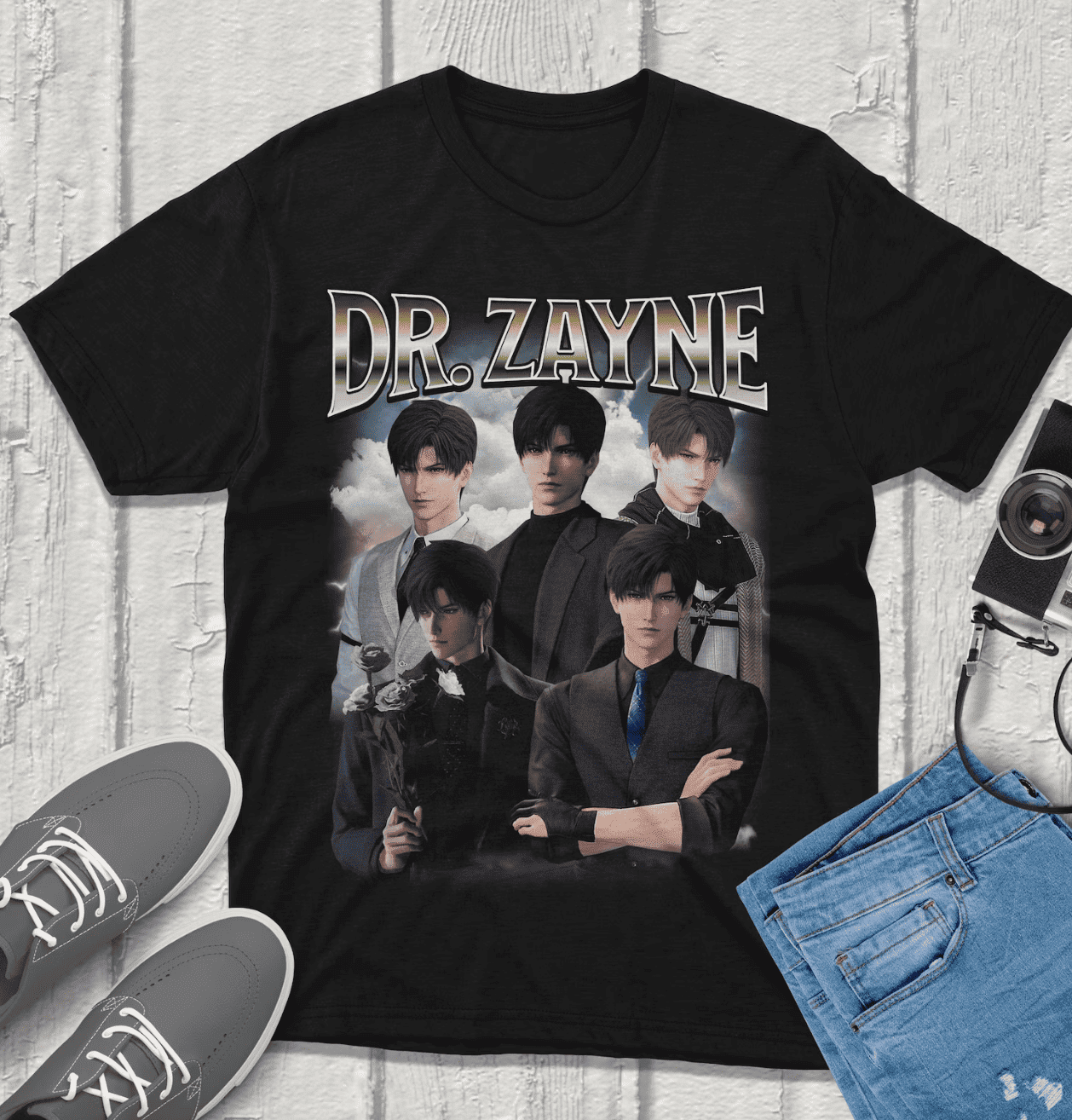 Zayne Love And Deepspace T-Shirt, Love And Deepspace Game Merch, Game ...