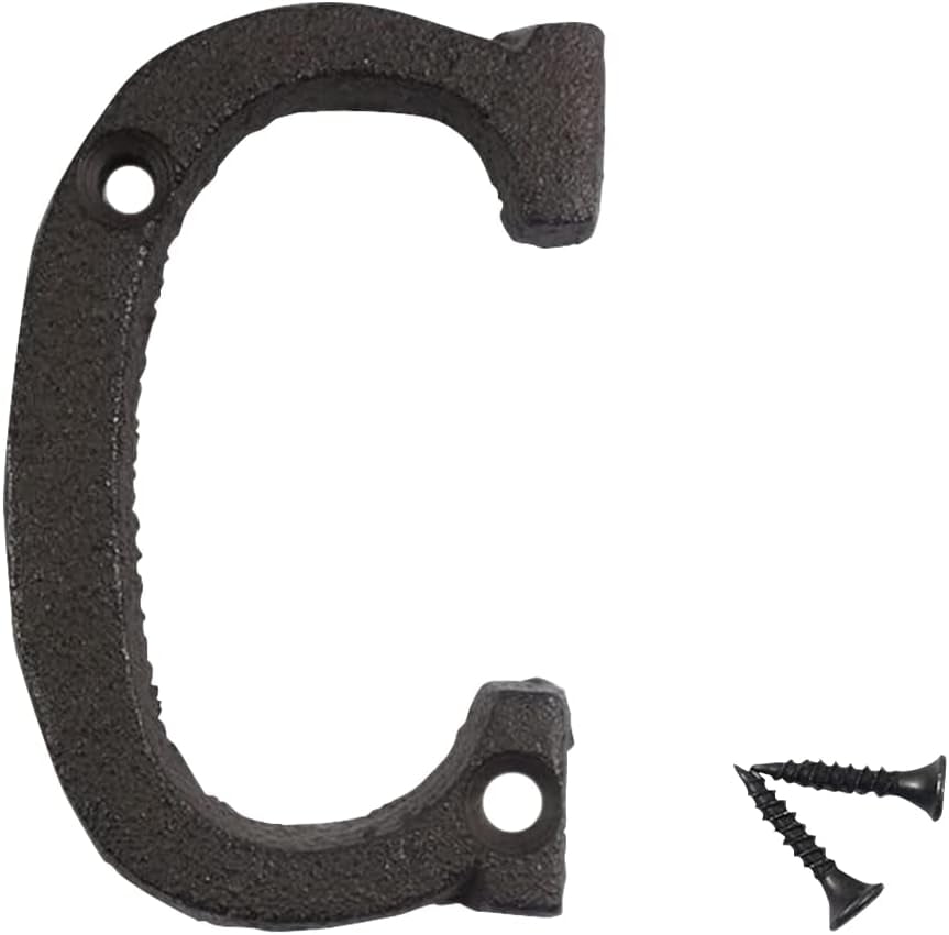 Zayooky 3 Inch House Letters Cast Iron Home Address Letters Matching ...