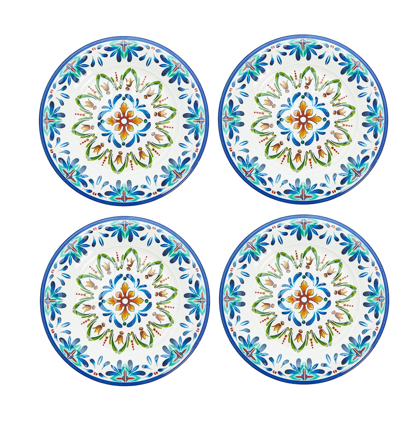 Zayton Melamine Dinner Plate 11 Inch Plastic Bread Outdoor Butter ...