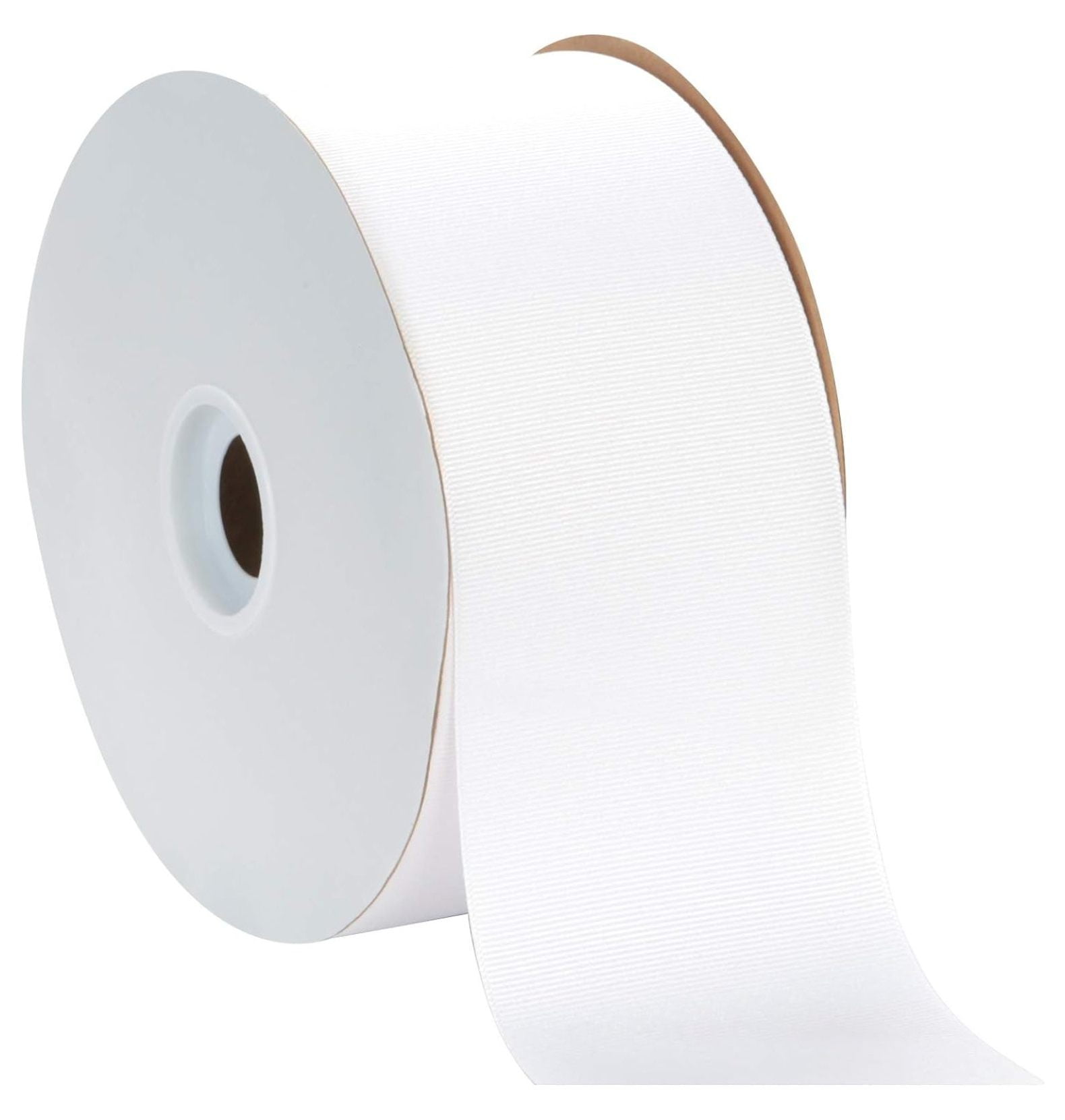 Zazesaby 3" Grosgrain Ribbon, White, 50 Yards - Walmart.com