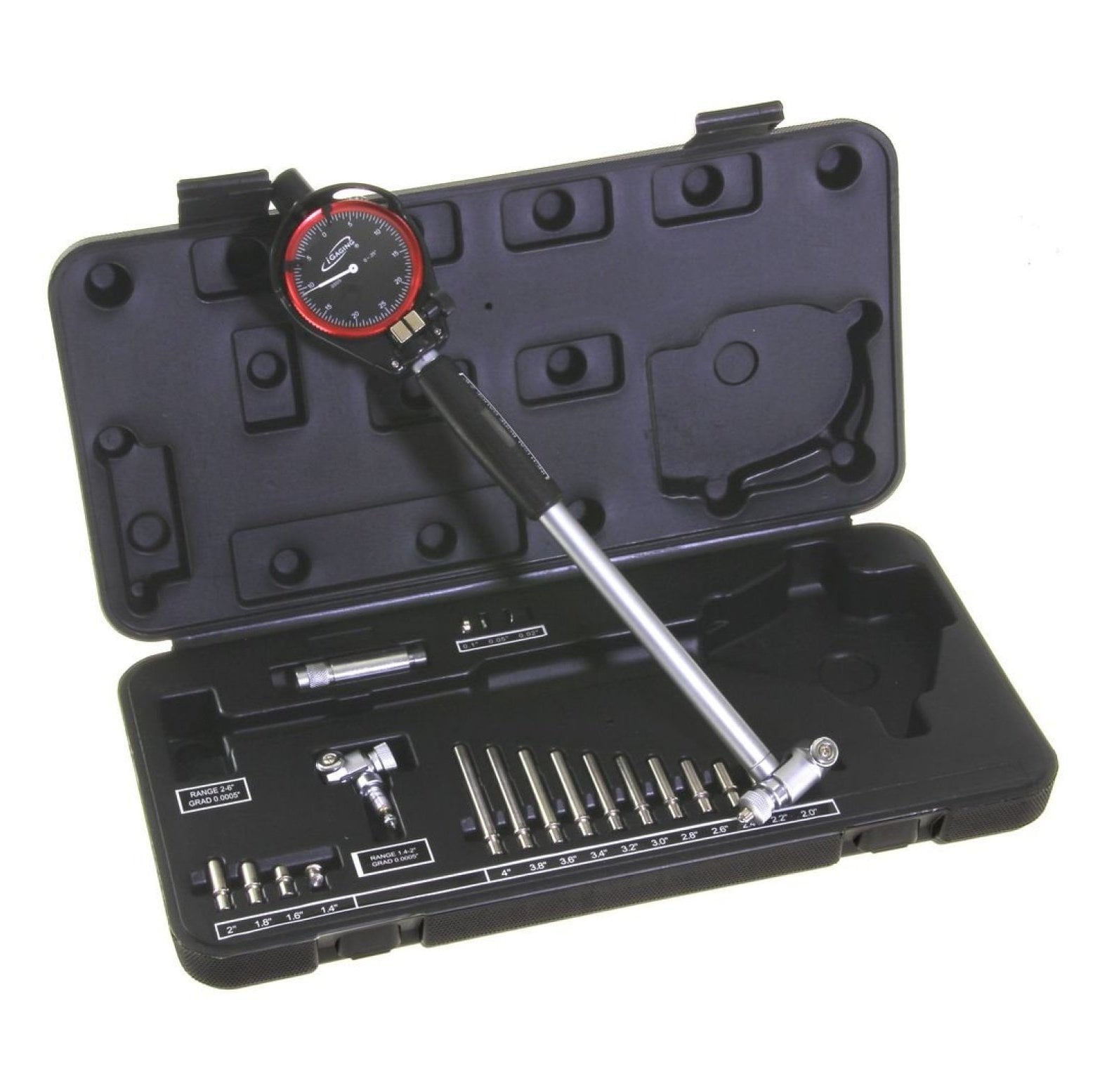 Zazesaby Dial Bore Gauge 1.4"-6"/0.0005" Deep Out of Round Cylinder ...