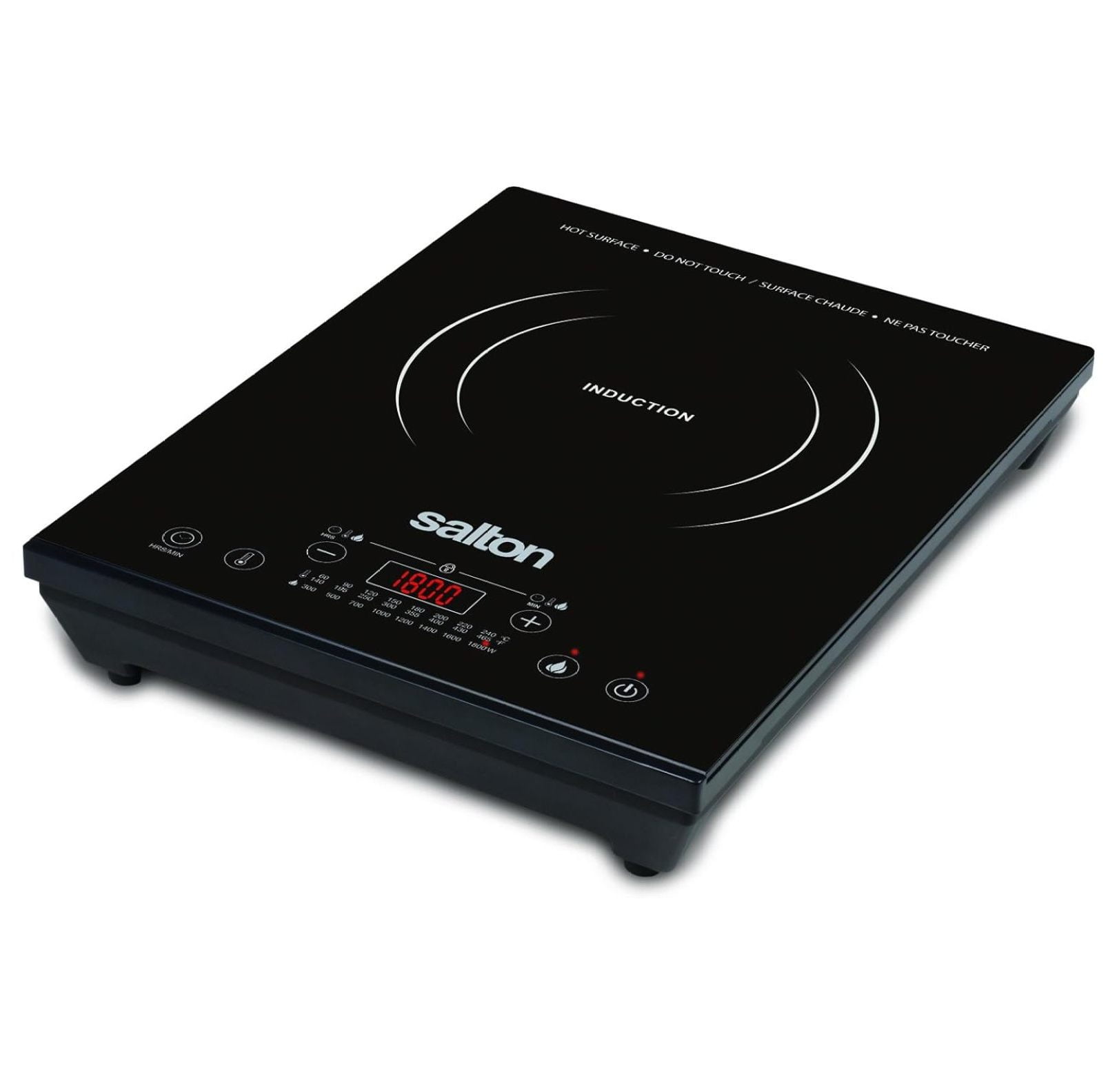Zazesaby ID1350, Induction Portable Electric Cooktop, 2.5"x11.3"x14.8 ...