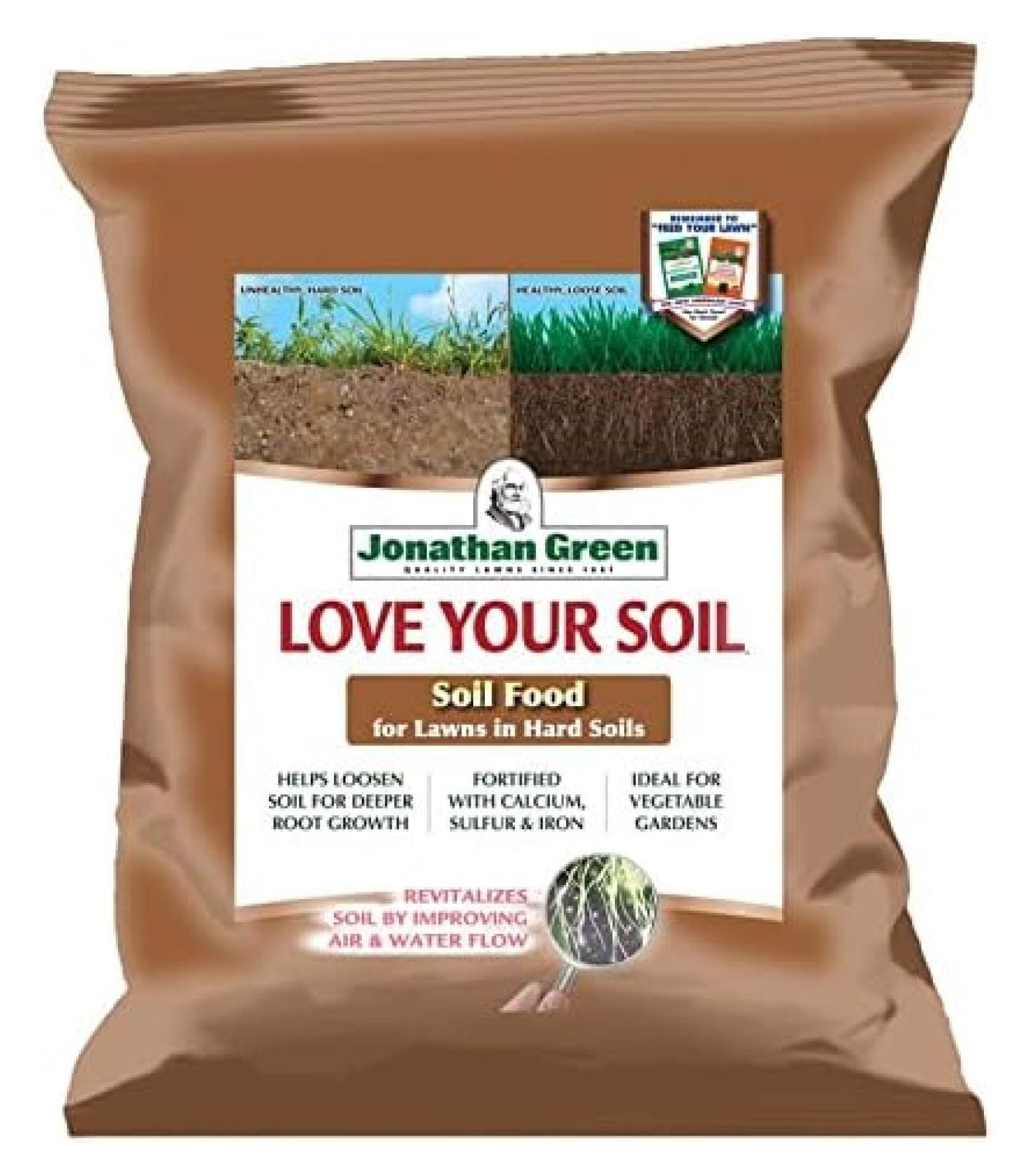 Zazesaby Love Your Soil Organic Soil Food 5000 sq. ft. 18 lb. - Case of ...