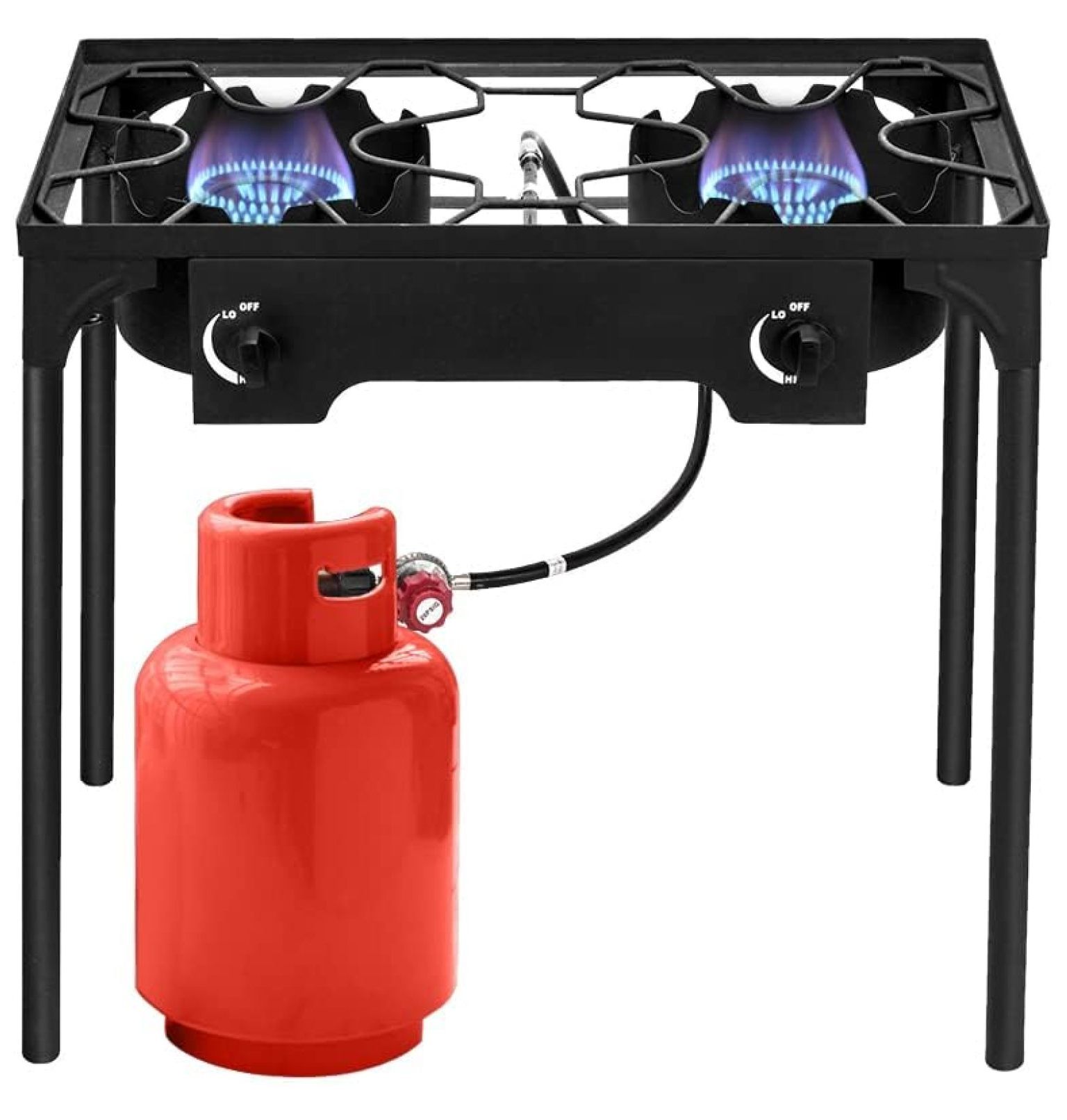 Zazesaby Outdoor Camp Stove High Pressure Propane Gas Cooker Portable ...