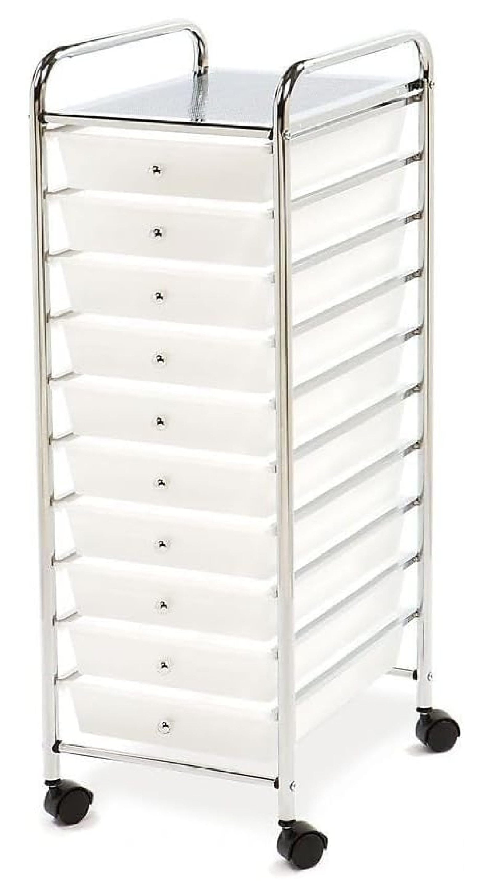 Zazesaby Rolling Utility Organizer Storage Cart, for Home Office ...