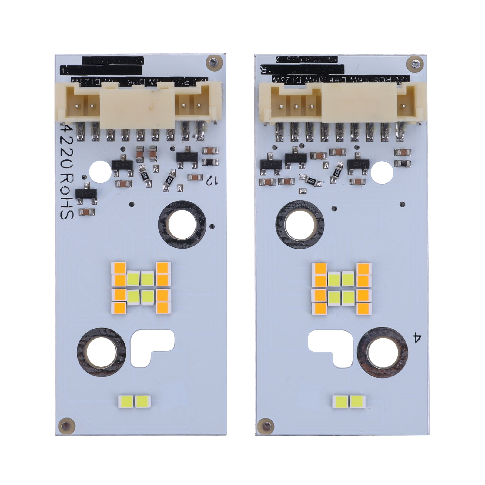 Zcargel 1 Pair LED DRL Headlight Module Ballast, Plug & Play Daytime ...