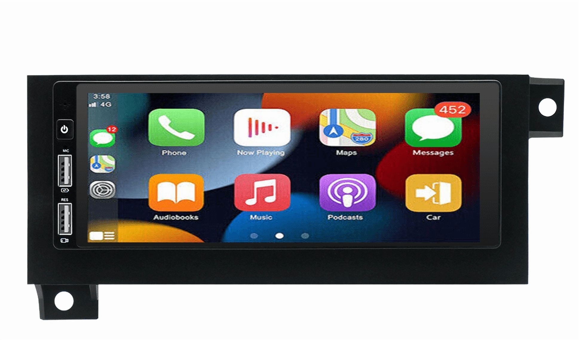 Zcargel 6.86inch Android 15 Car Stereo Head Unit, Built-in Wireless ...