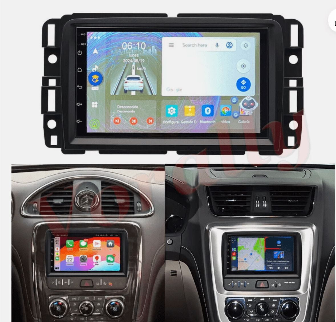 Zcargel 7" Car Stereo 4GB+64GB Android 14 GPS Navigation Wireless ...