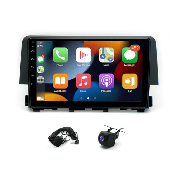 Zcargel 9" Android 15 Car Stereo Radio GPS Navi Head Unit, Double Din ...