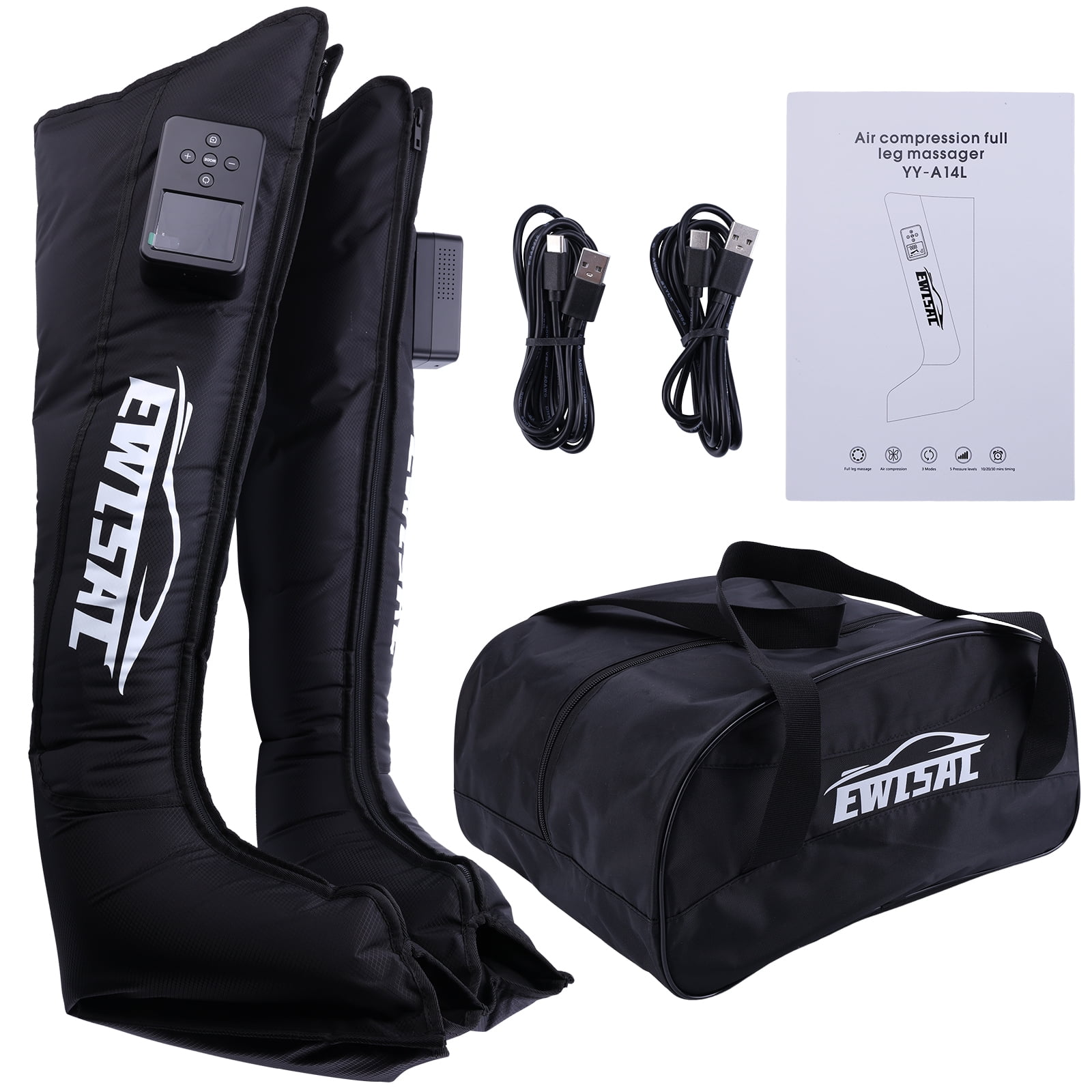 Zcargel Air Compression Full Leg Massager Machine, Circulation & Pain ...