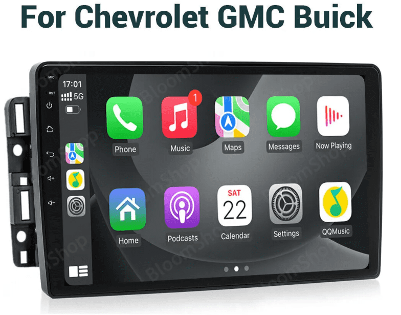 Zcargel Android 14 Car Stereo 10-inch Touchscreen 4GB+64GB with CarPlay ...