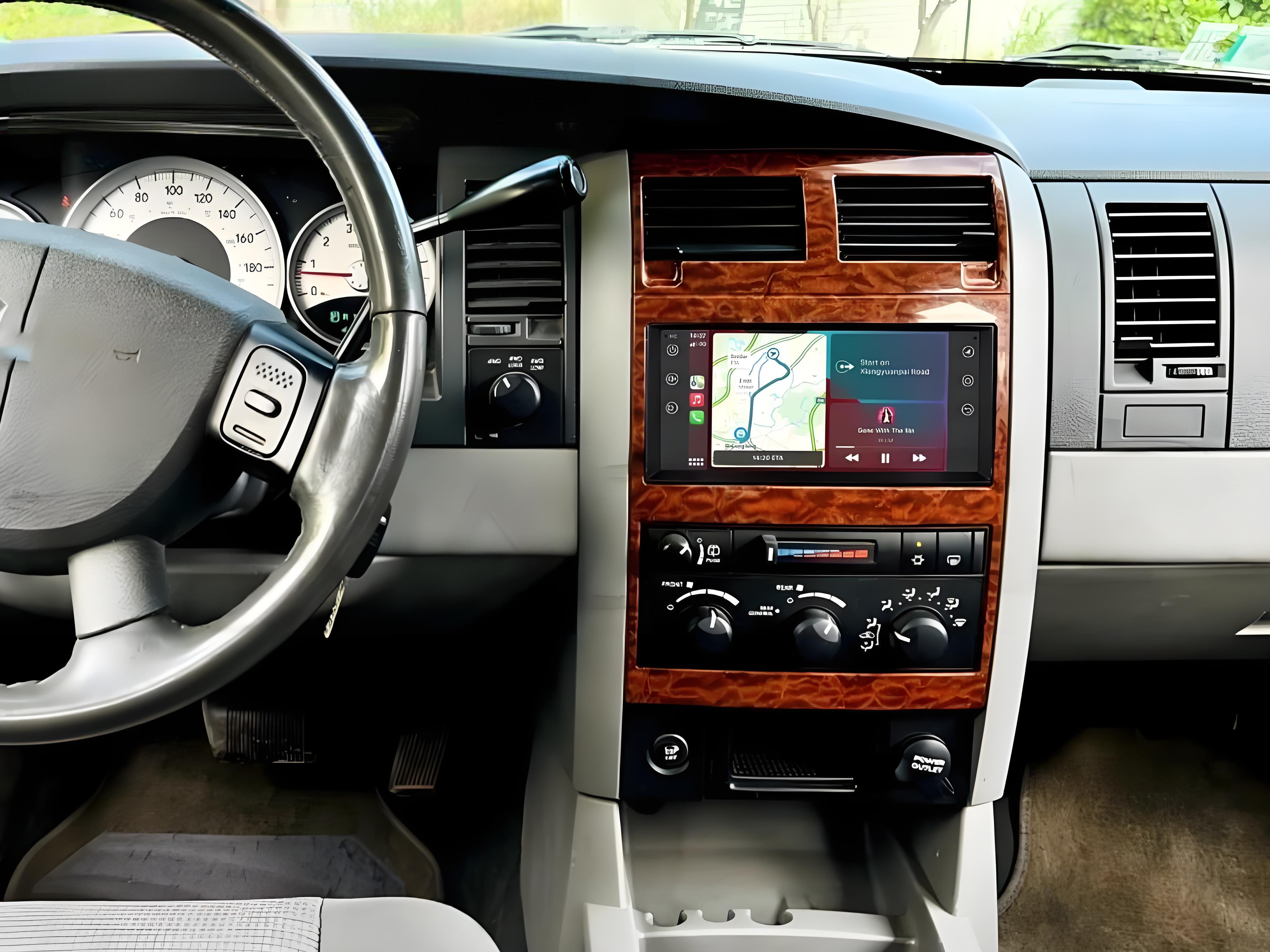 Zcargel Car Navigation Player 7" Android 15 4x4 Off-Road Maps for Dodge ...