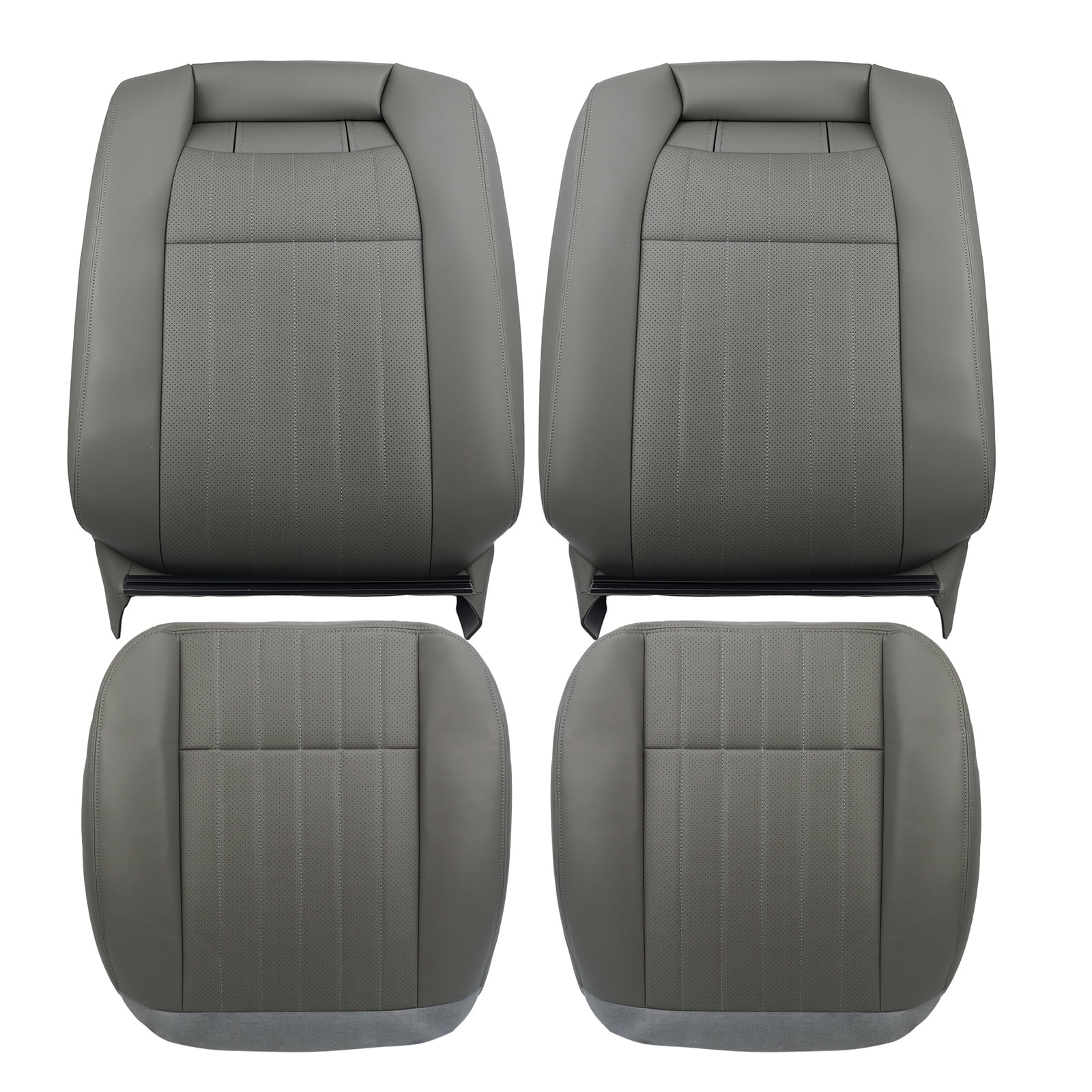 Zcargel Driver and Passenger Side Leather Seat Covers Replacement ...