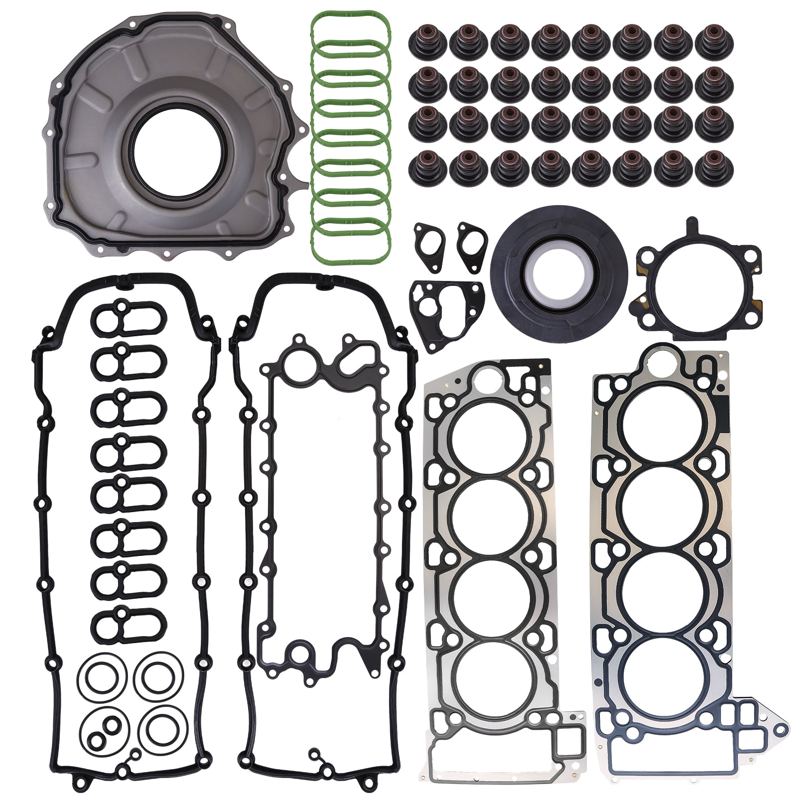 Zcargel Engine Cylinder Head Gasket Set for Jaguar Land Rover AJ133 5.0 ...